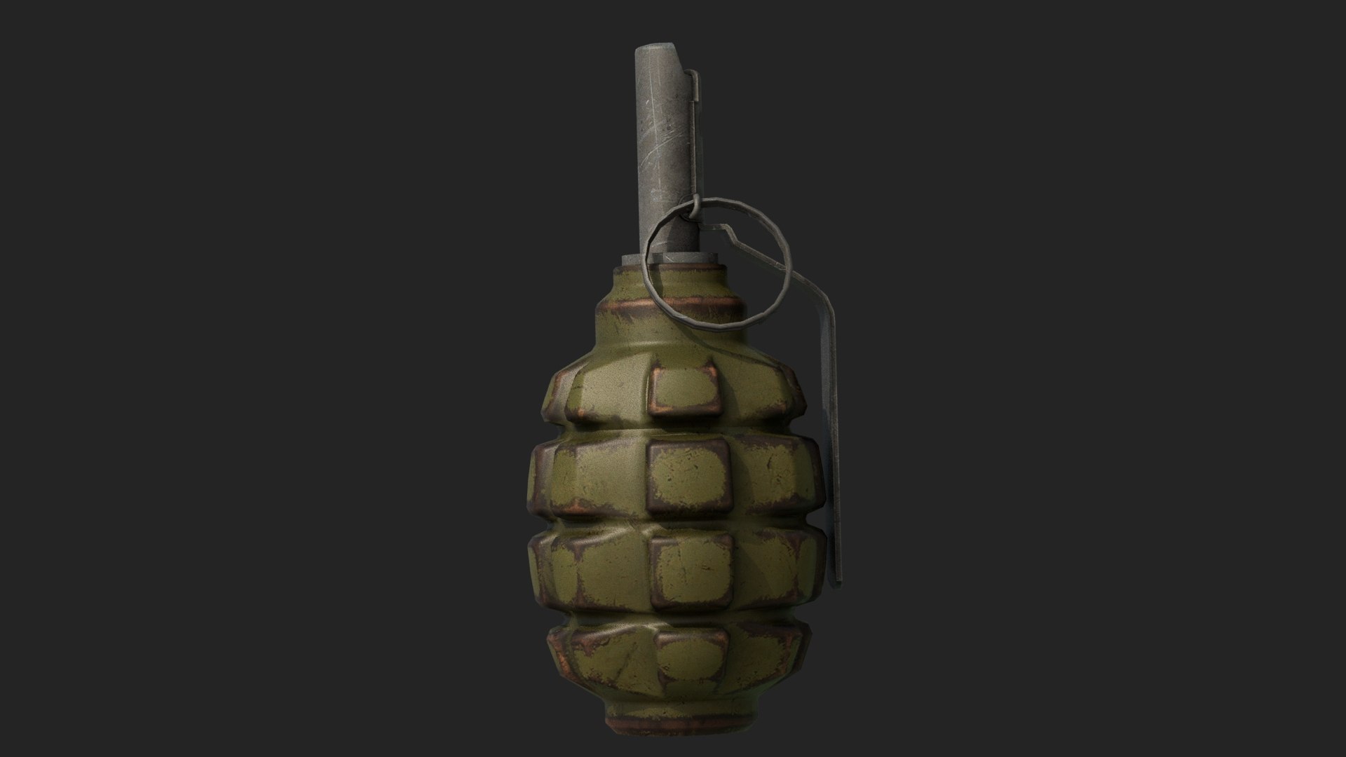 Grenade F1 Model - TurboSquid 2100801