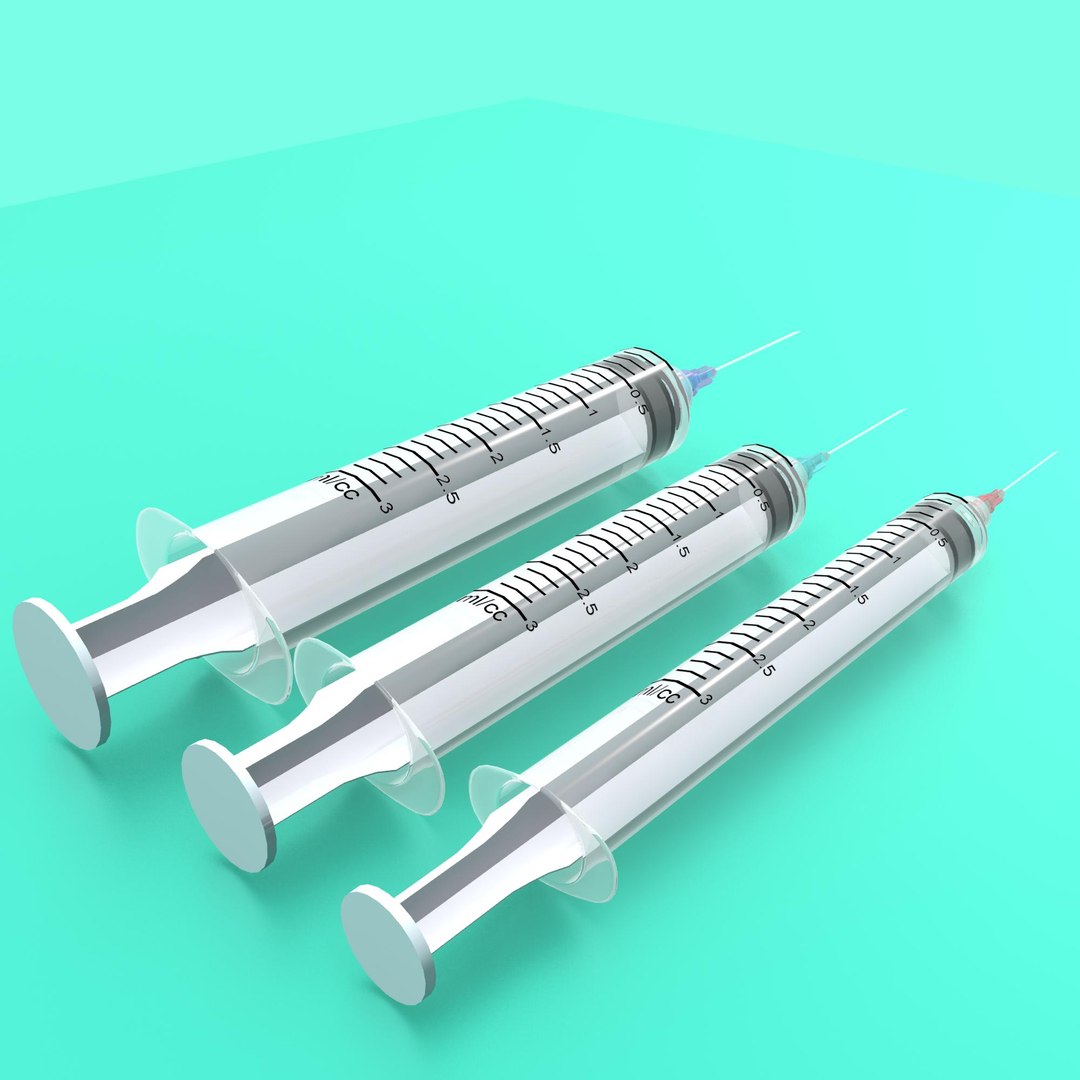 Syringe Needle 3d Model