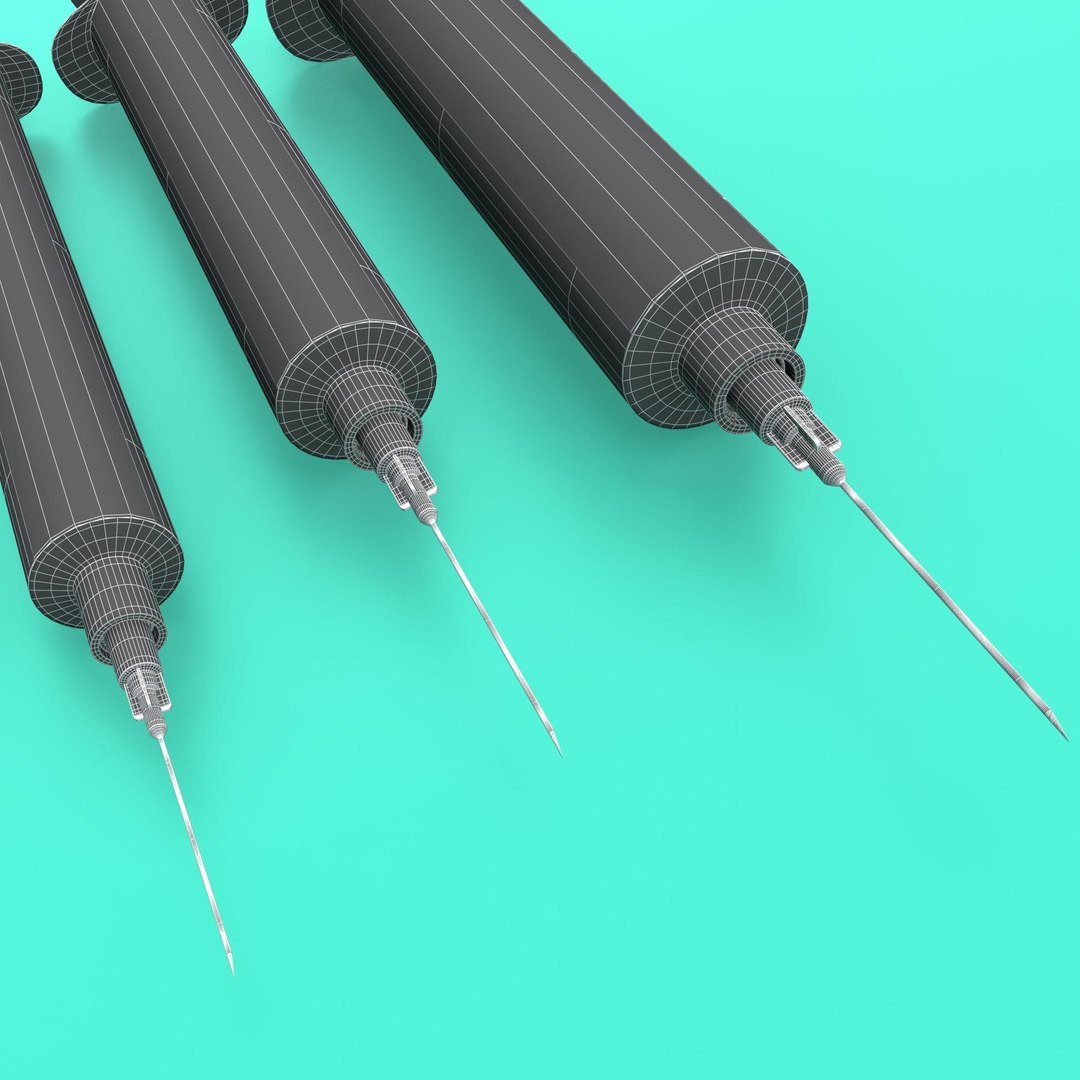 Syringe Needle 3d Model