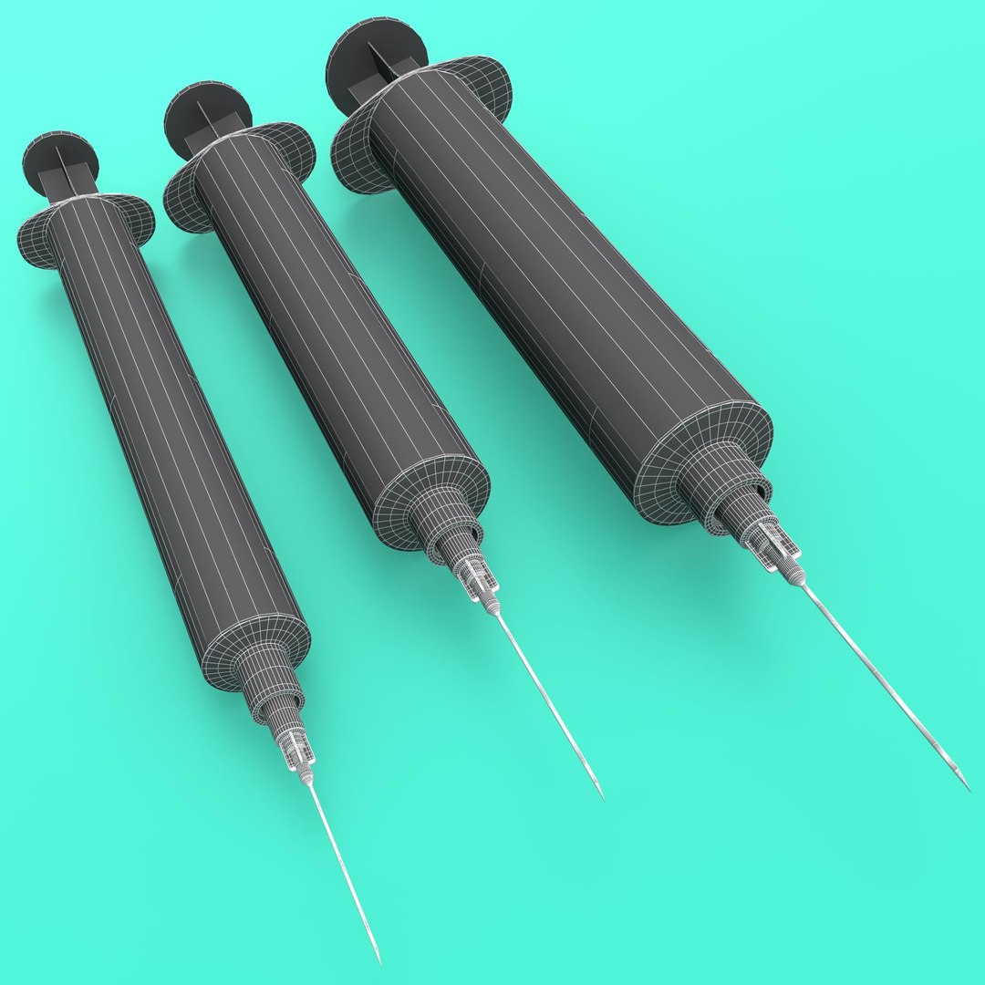 Syringe Needle 3d Model