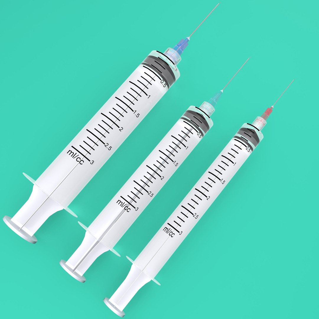 Syringe Needle 3d Model