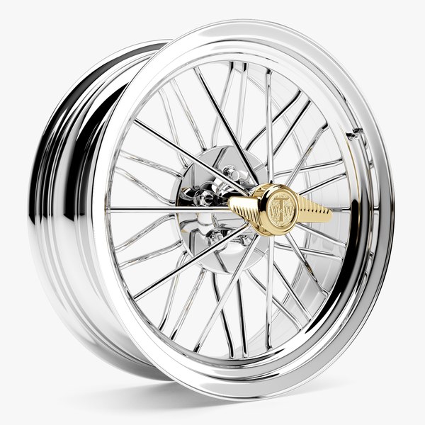 Texan wire wheel 3D model - TurboSquid 1713609