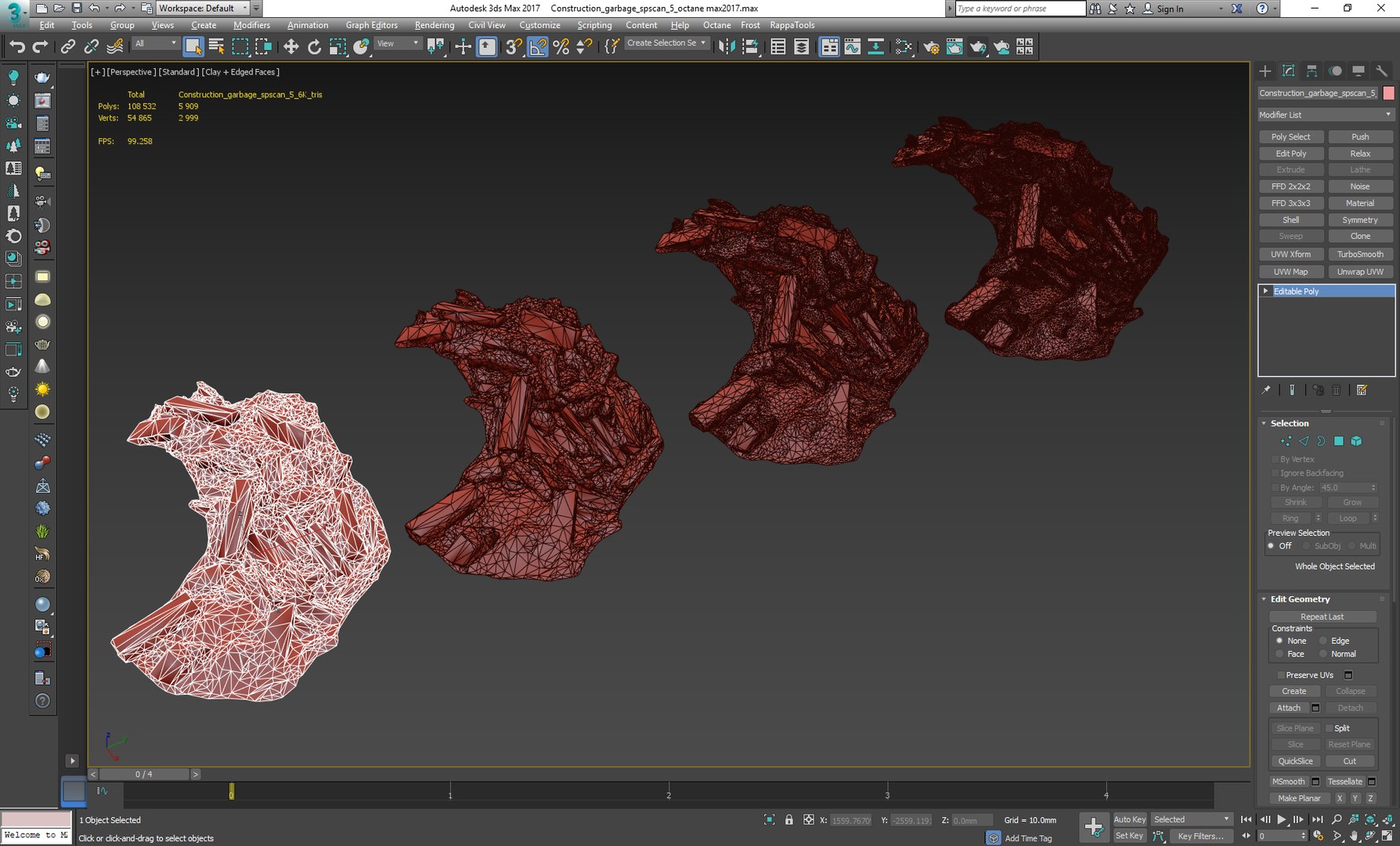 Construction Garbage Scan 5 3D - TurboSquid 1412755