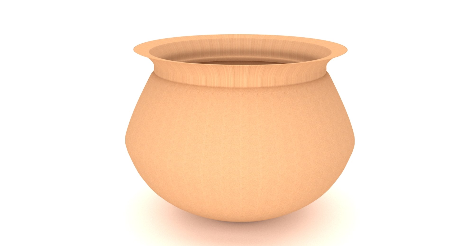 3D Clay Pot Model - TurboSquid 1510289