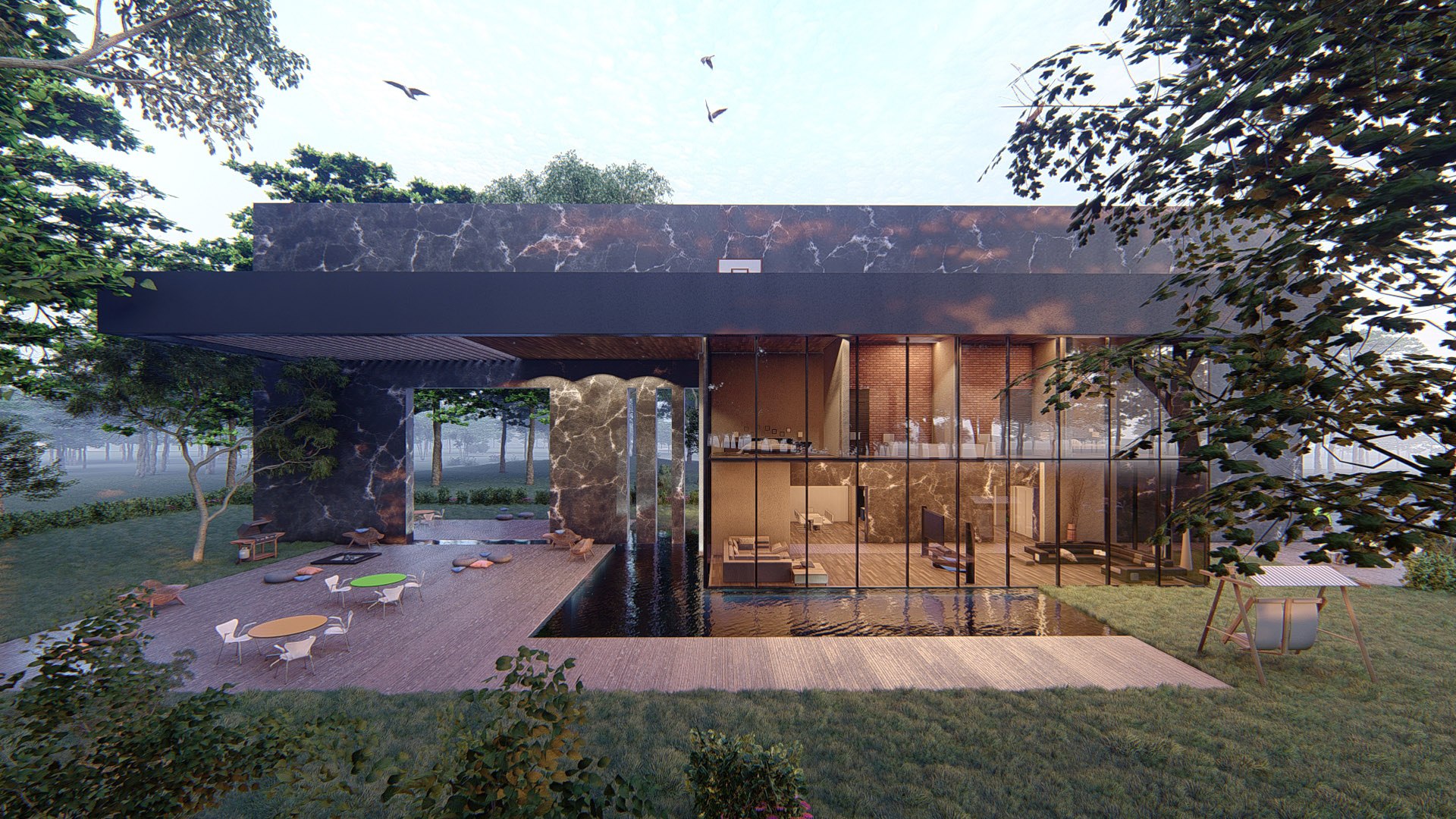 3D Model Modern House Full Project - TurboSquid 1821732
