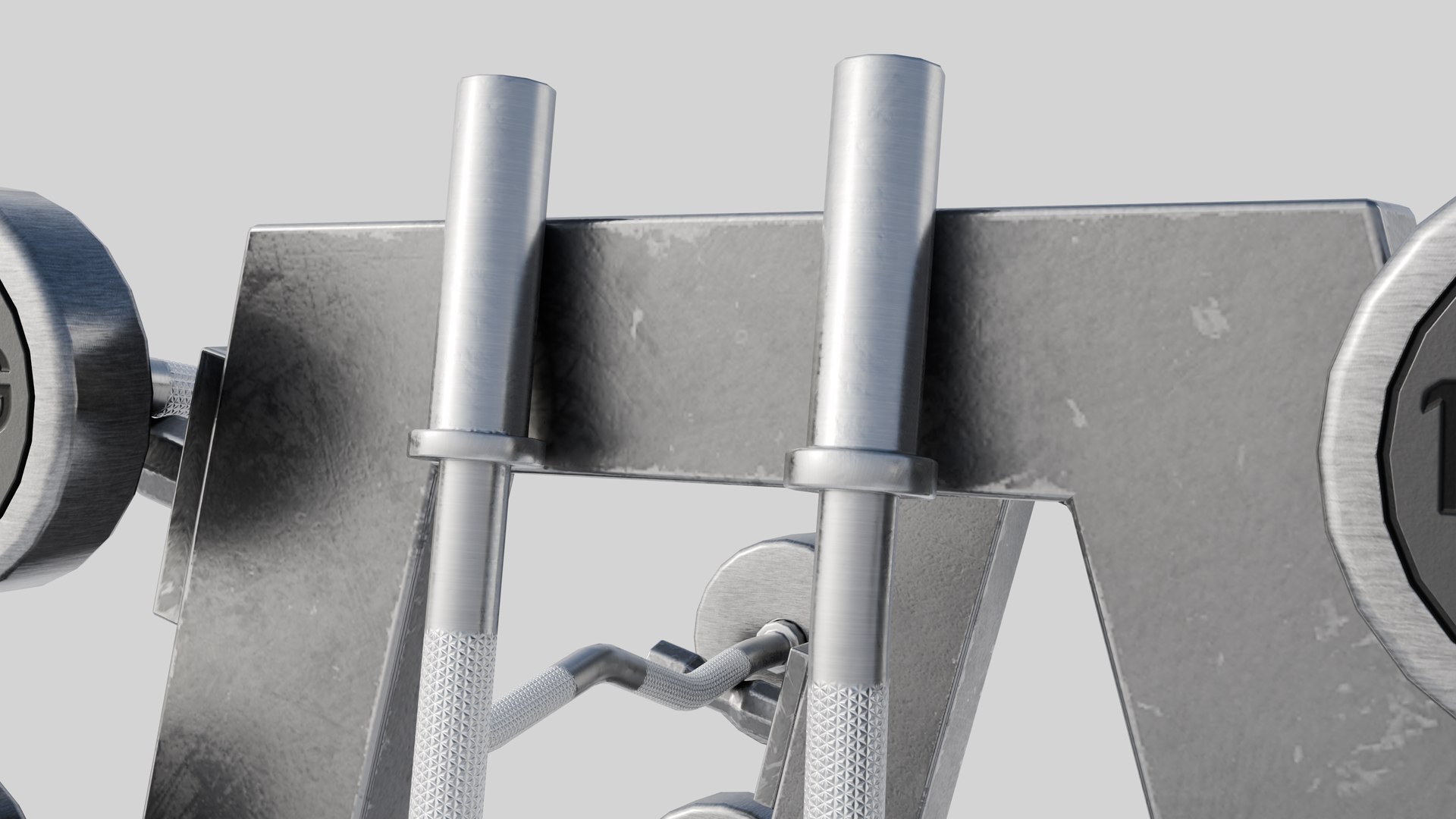 3D Weight Barbells - TurboSquid 2367010