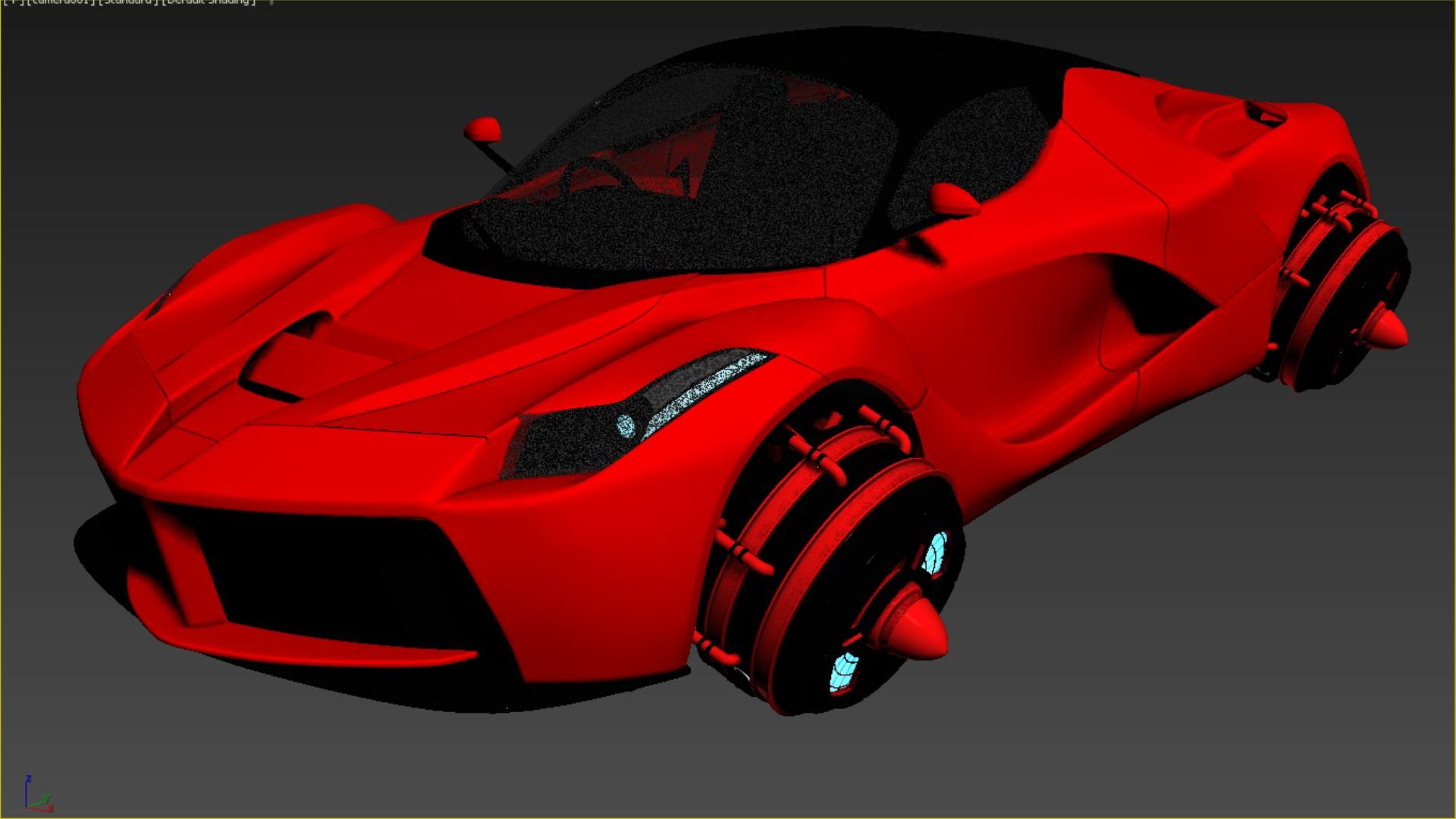 Futuristic Hover Laferrari Model 3D Model - TurboSquid 2204404