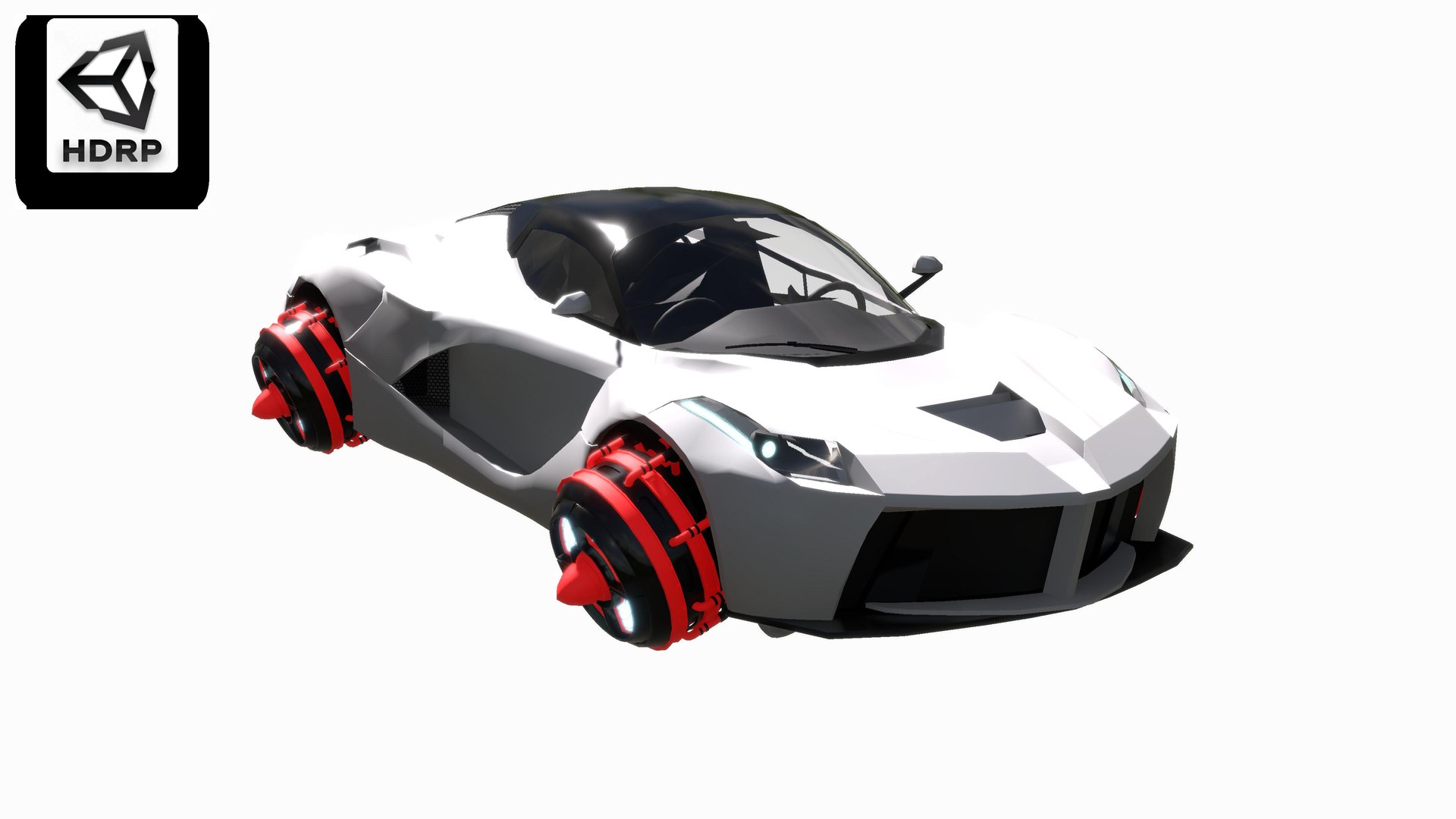 Futuristic Hover Laferrari Model 3D Model - TurboSquid 2204404
