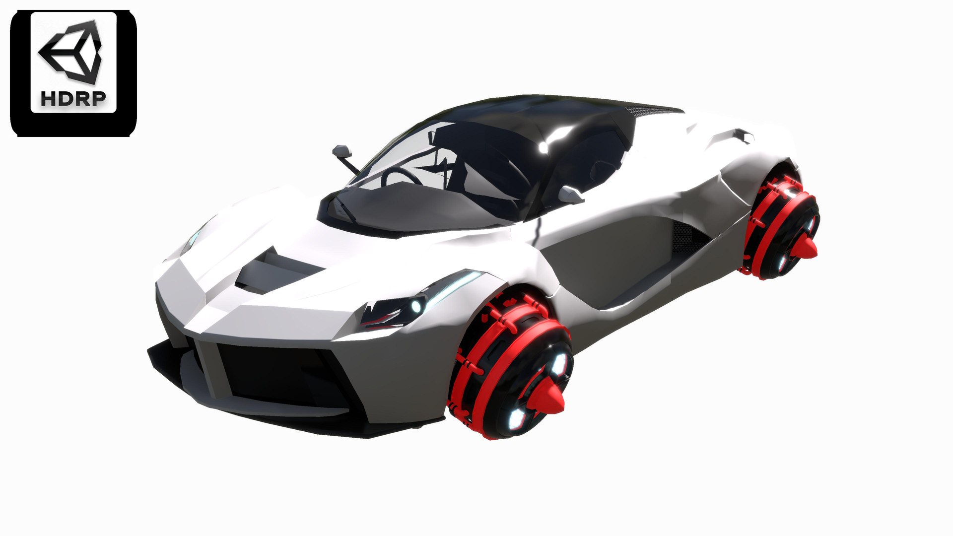 Futuristic Hover Laferrari Model 3D Model - TurboSquid 2204404