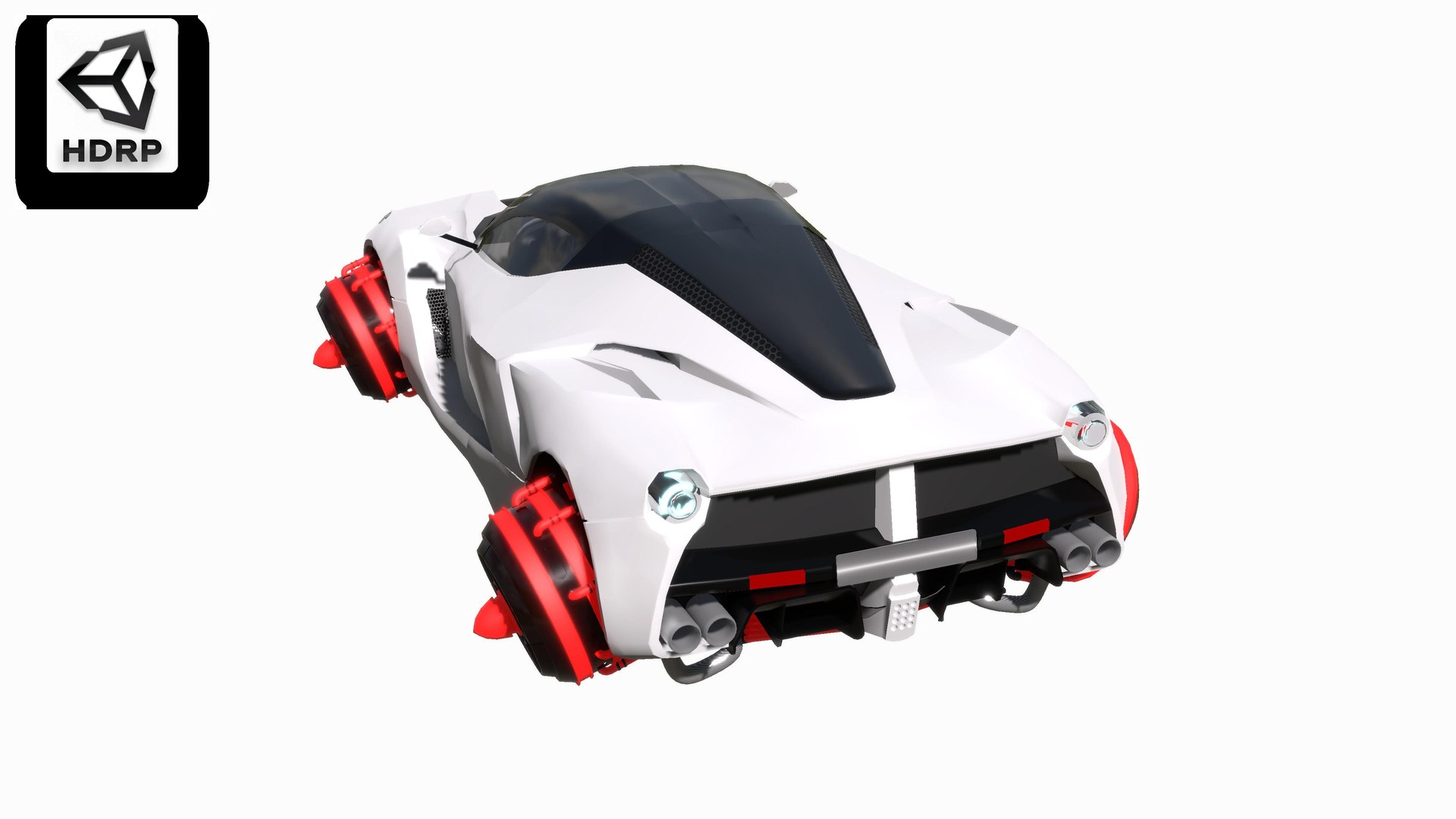 Futuristic Hover Laferrari Model 3D Model - TurboSquid 2204404