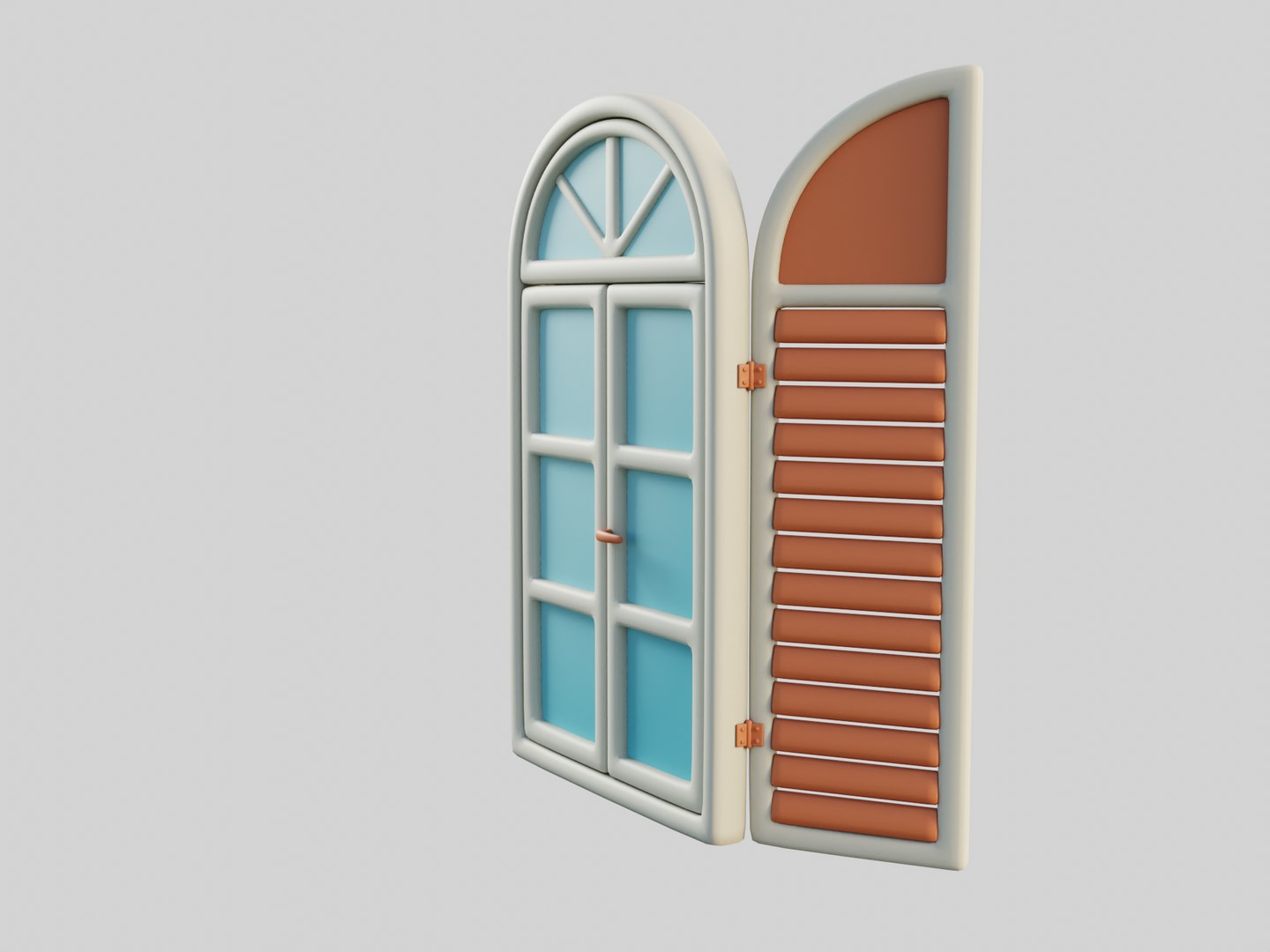 Cartoon Window 24a 3D - TurboSquid 1904268