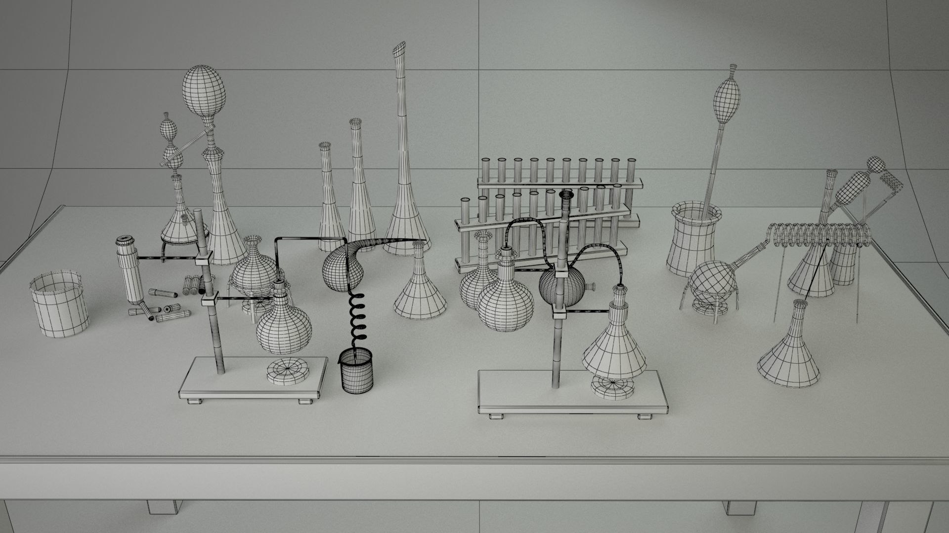 3D Equipment Laboratory - TurboSquid 1386285