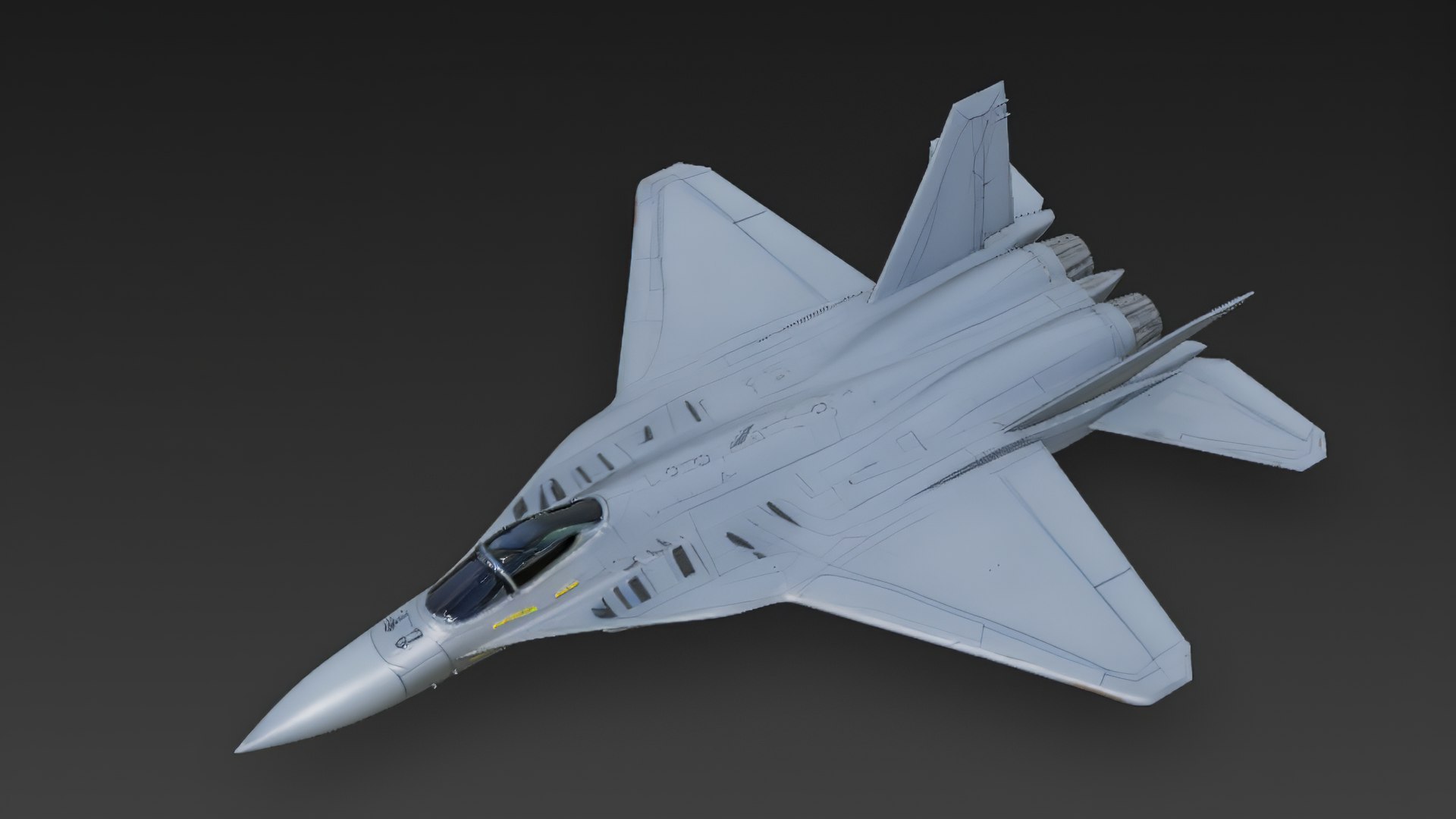 Modern Fighter Jet PBR 3D Model 3D Model - TurboSquid 2466313