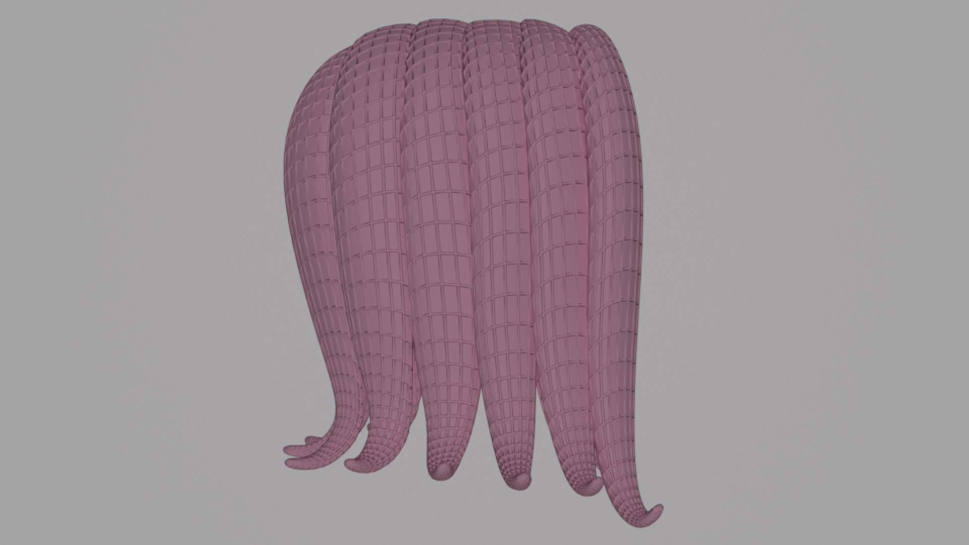 Cartoon Hairstyle 3D Model - TurboSquid 1381092