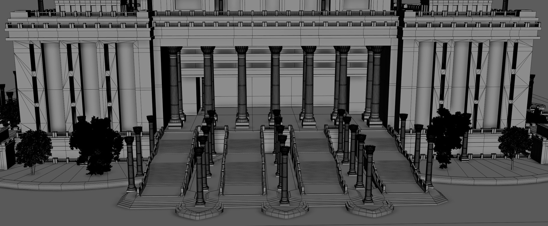 3D Persepolis Temple Building - TurboSquid 2249353