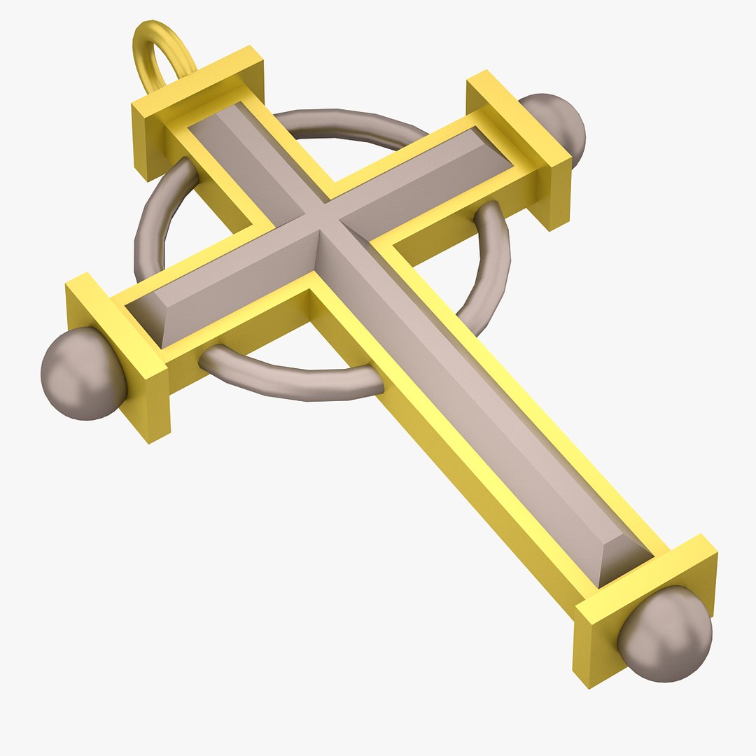 3D Cross Model - TurboSquid 1166978