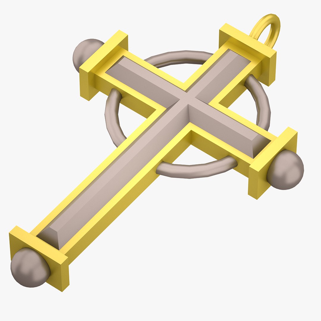 3D Cross Model - TurboSquid 1166978