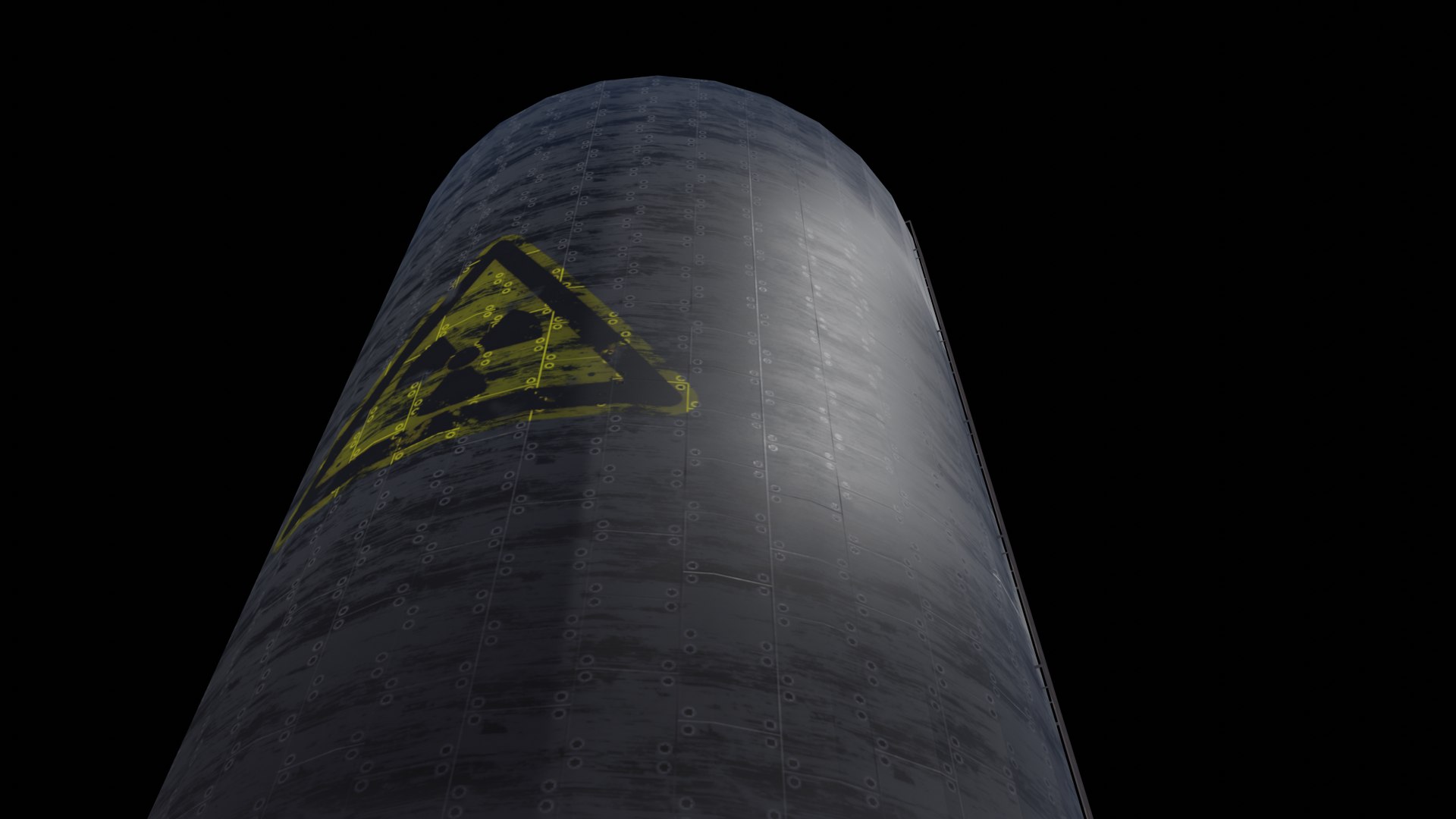RadioActive Container Tank Industrial Building 3D Model - TurboSquid ...