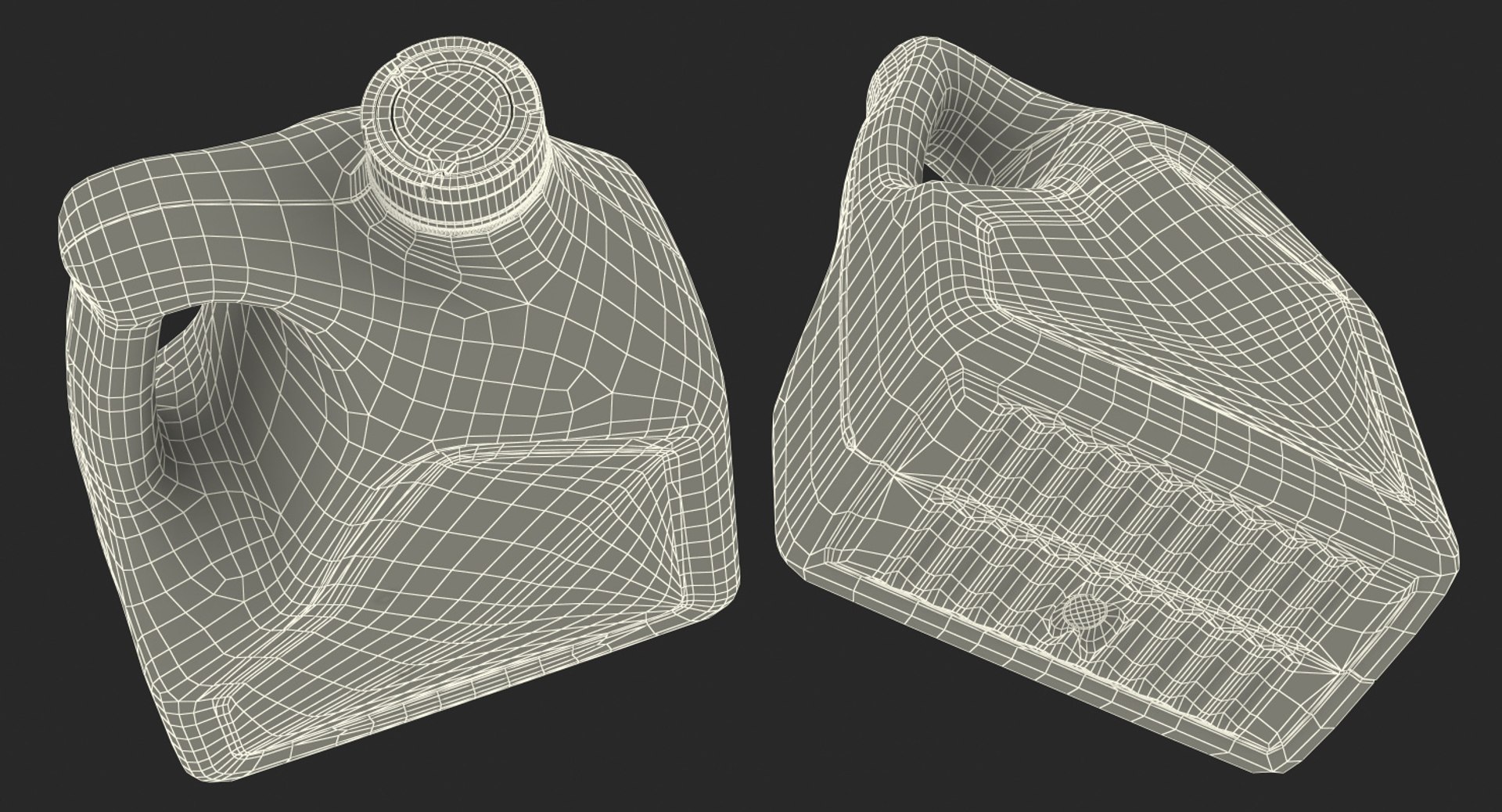 Motor oil 4l bottle 3D model - TurboSquid 1364910