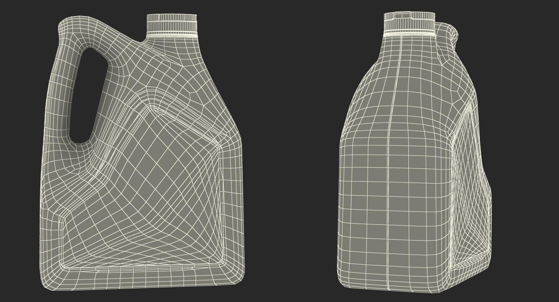 Motor oil 4l bottle 3D model - TurboSquid 1364910