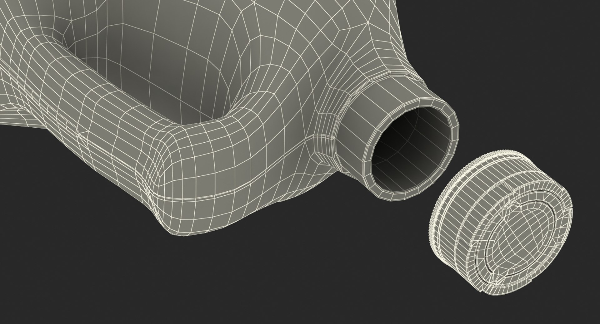 Motor oil 4l bottle 3D model - TurboSquid 1364910