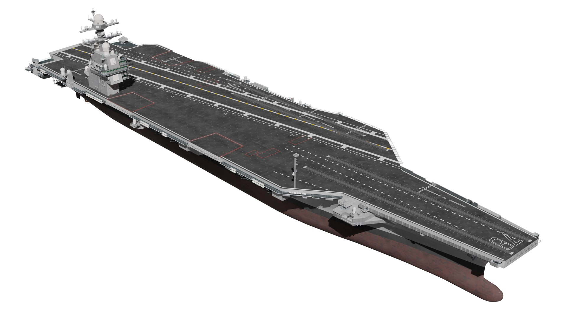 modelo 3d USS Gerald R. Ford - TurboSquid 2202614