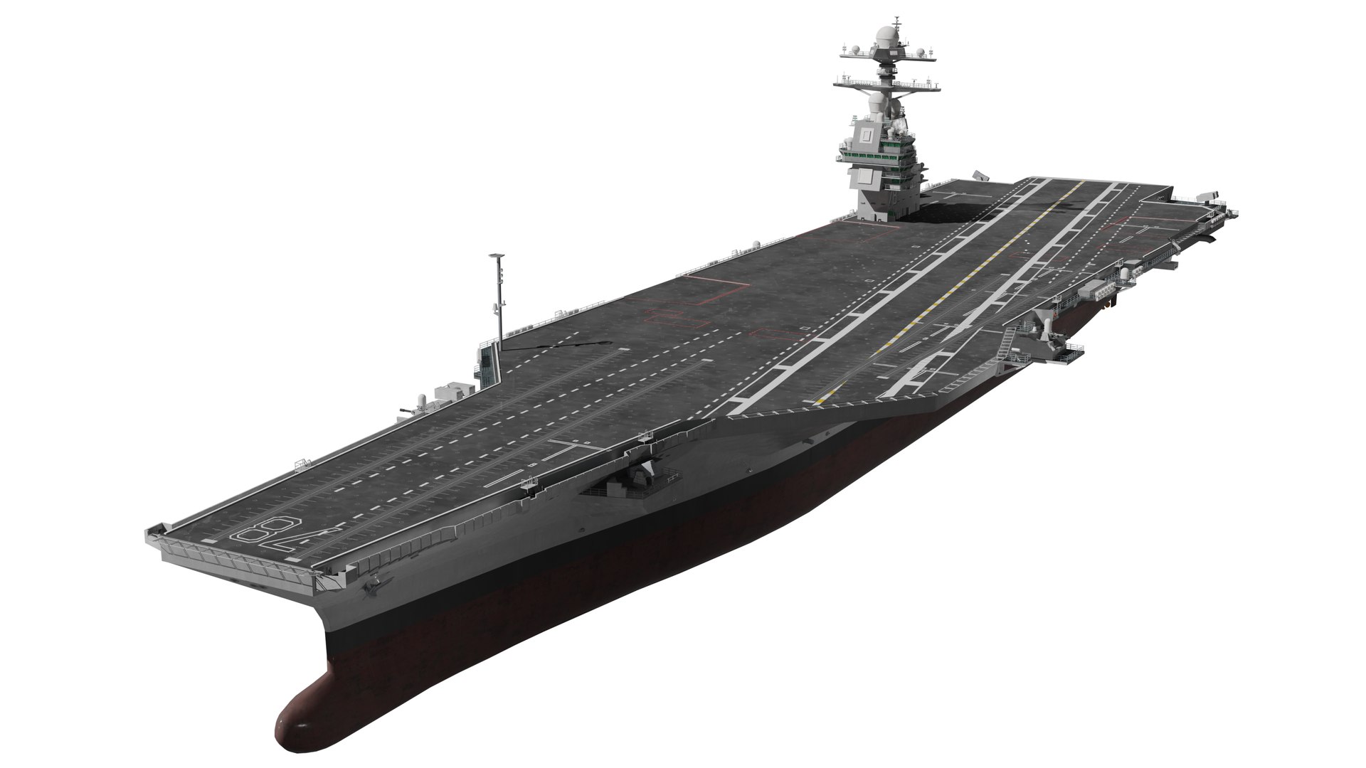 USS Gerald R Ford 3D Model - TurboSquid 2202614 USS Gerald R Ford 3D Model - TurboSquid 2202614