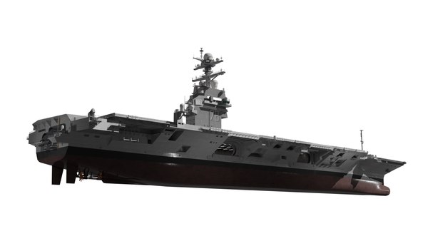 modelo 3d USS Gerald R. Ford - TurboSquid 2202614