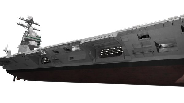 modelo 3d USS Gerald R. Ford - TurboSquid 2202614