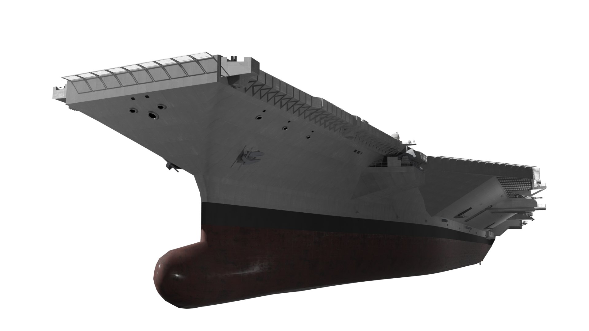 USS Gerald R Ford 3D Model - TurboSquid 2202614