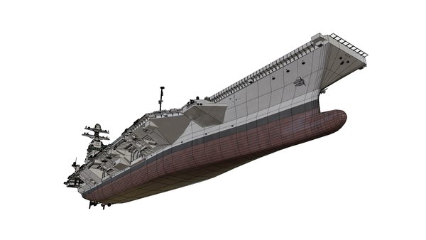 modelo 3d USS Gerald R. Ford - TurboSquid 2202614