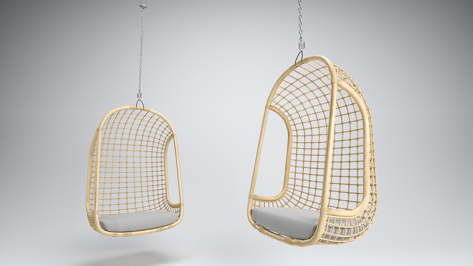 Natural Hanging Chair HK Living 3D Model - TurboSquid 1837858