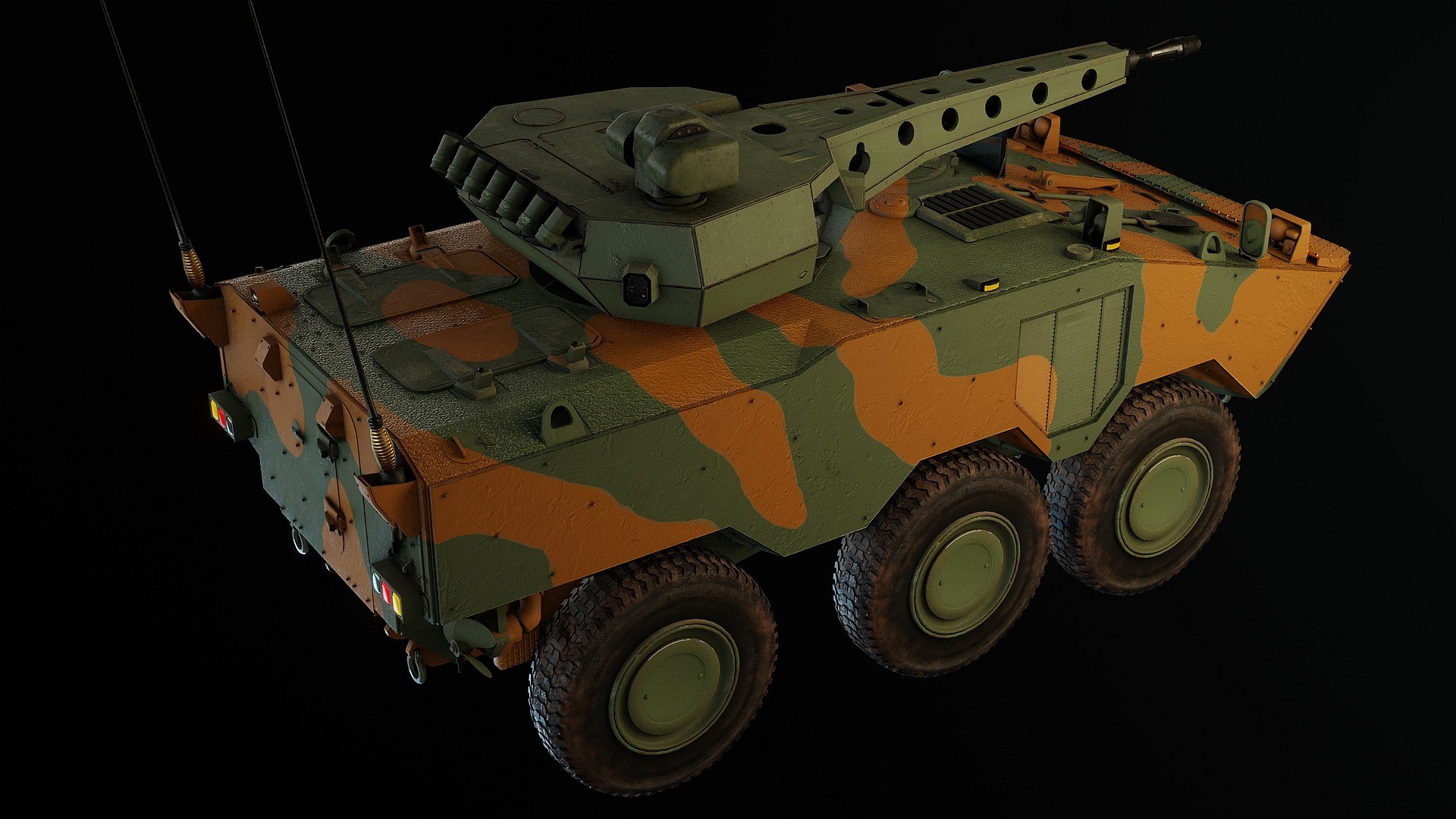 VBTP-MR Guarani 3D Model - TurboSquid 1723364