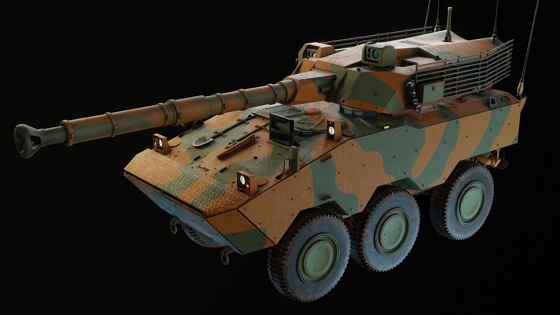 VBTP-MR Guarani 3D Model - TurboSquid 1723364