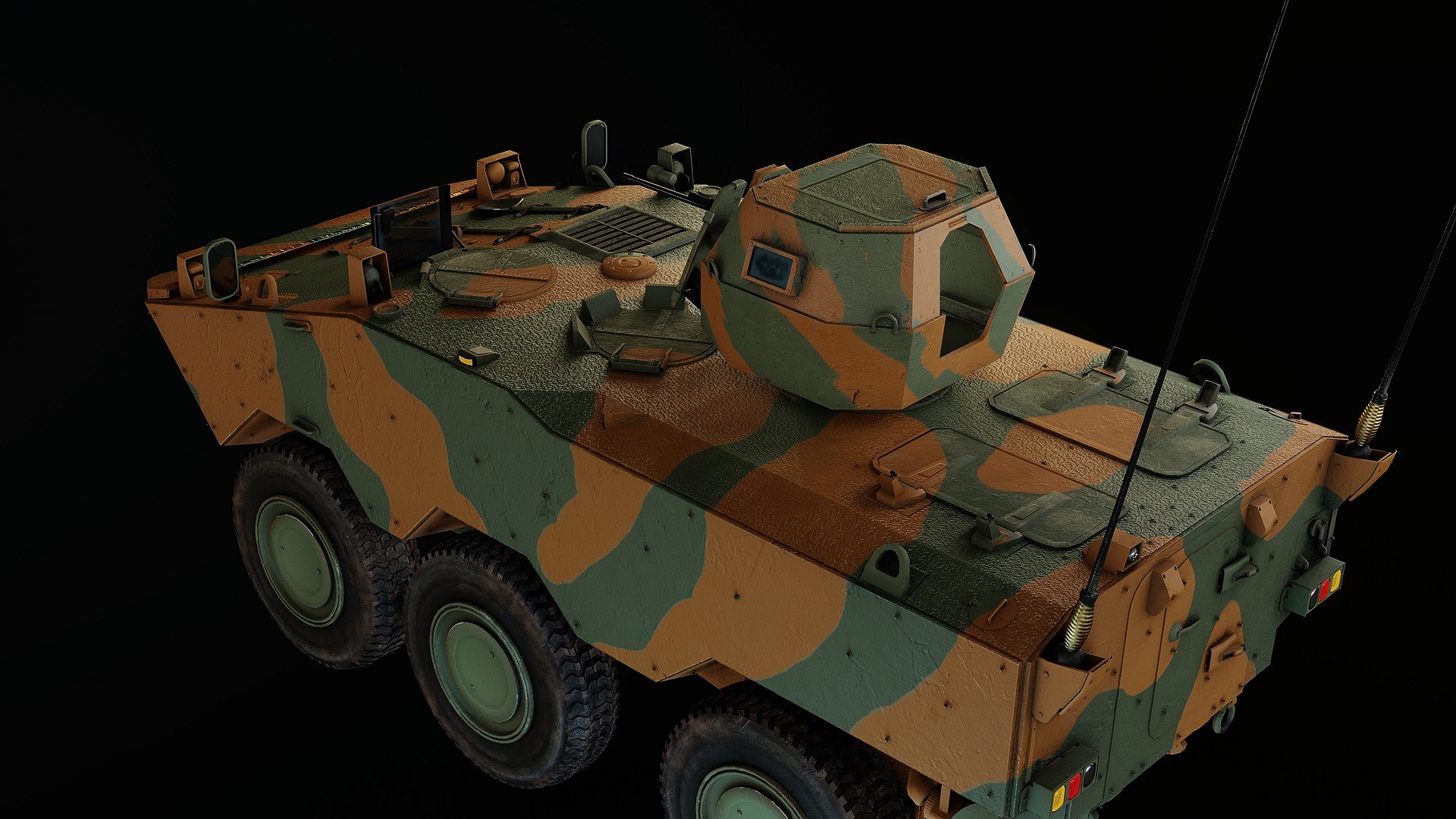 VBTP-MR Guarani 3D Model - TurboSquid 1723364