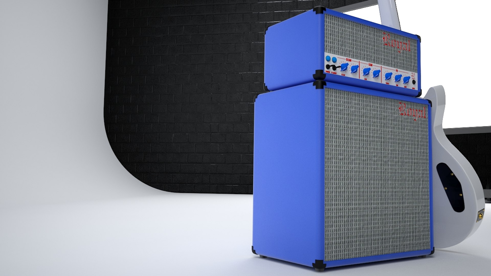 3d Royal Amp Model