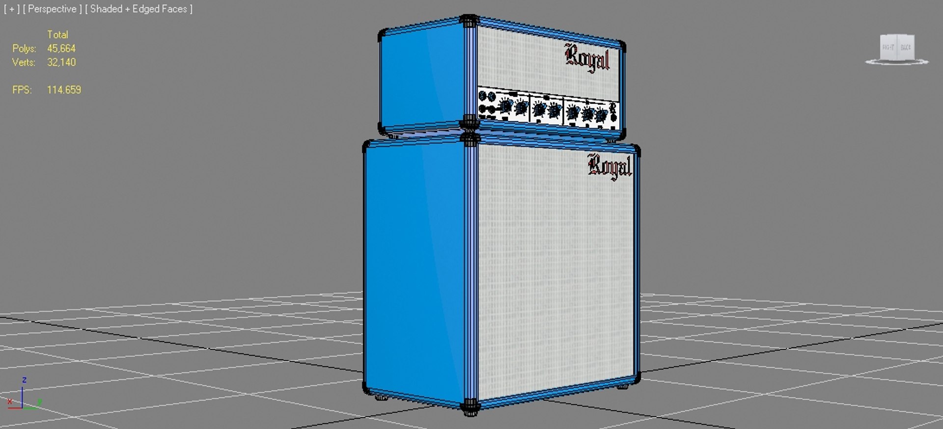 3d Royal Amp Model