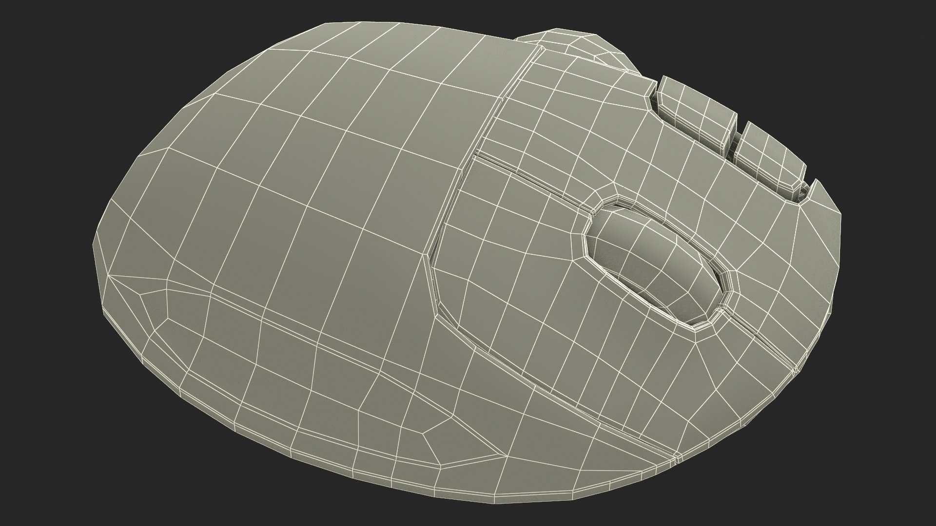 3D Logitech Ergo M575 Wireless Trackball Mouse White - TurboSquid 2160874