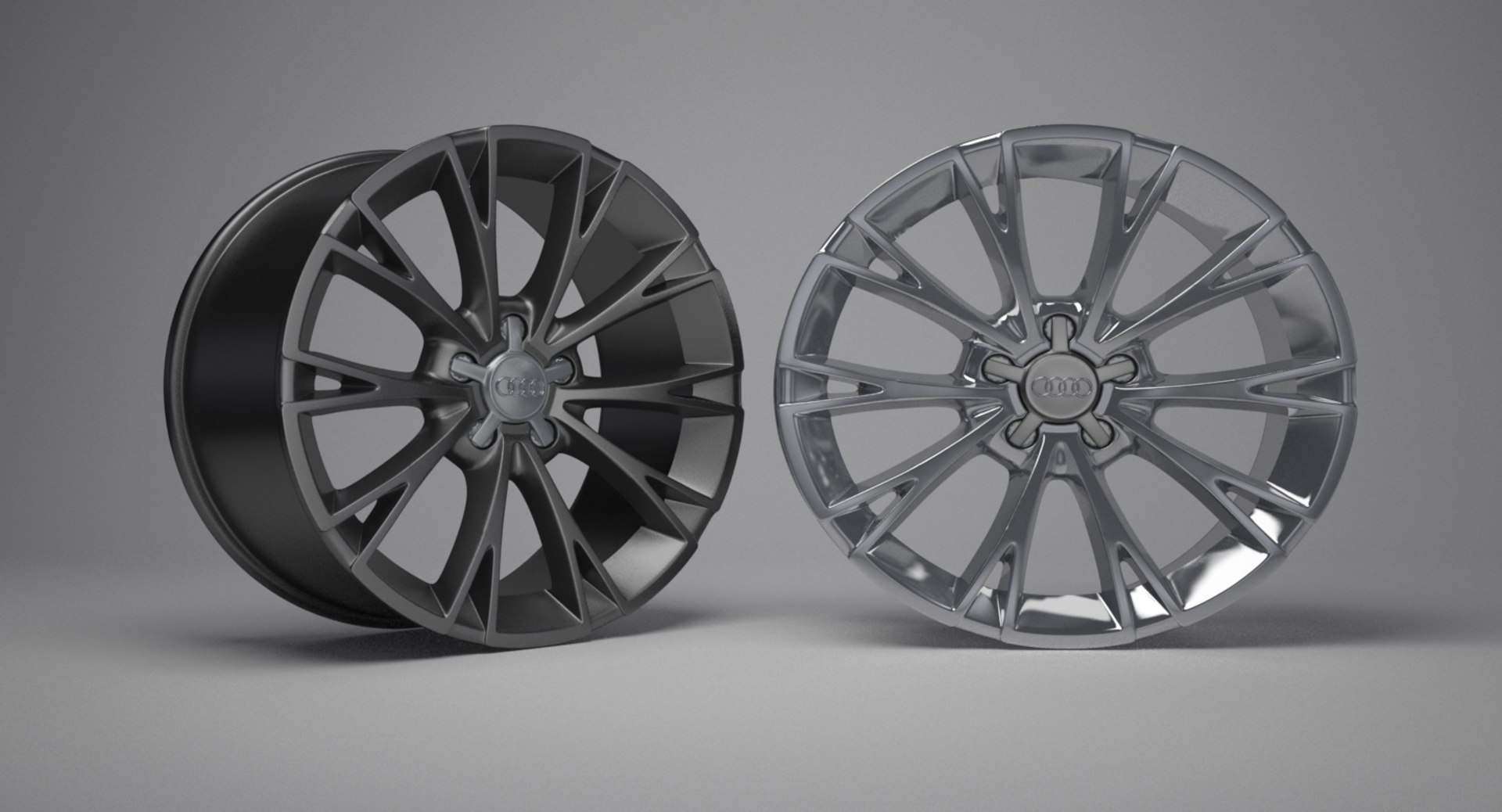 Audi Original Rims Model - TurboSquid 1272118
