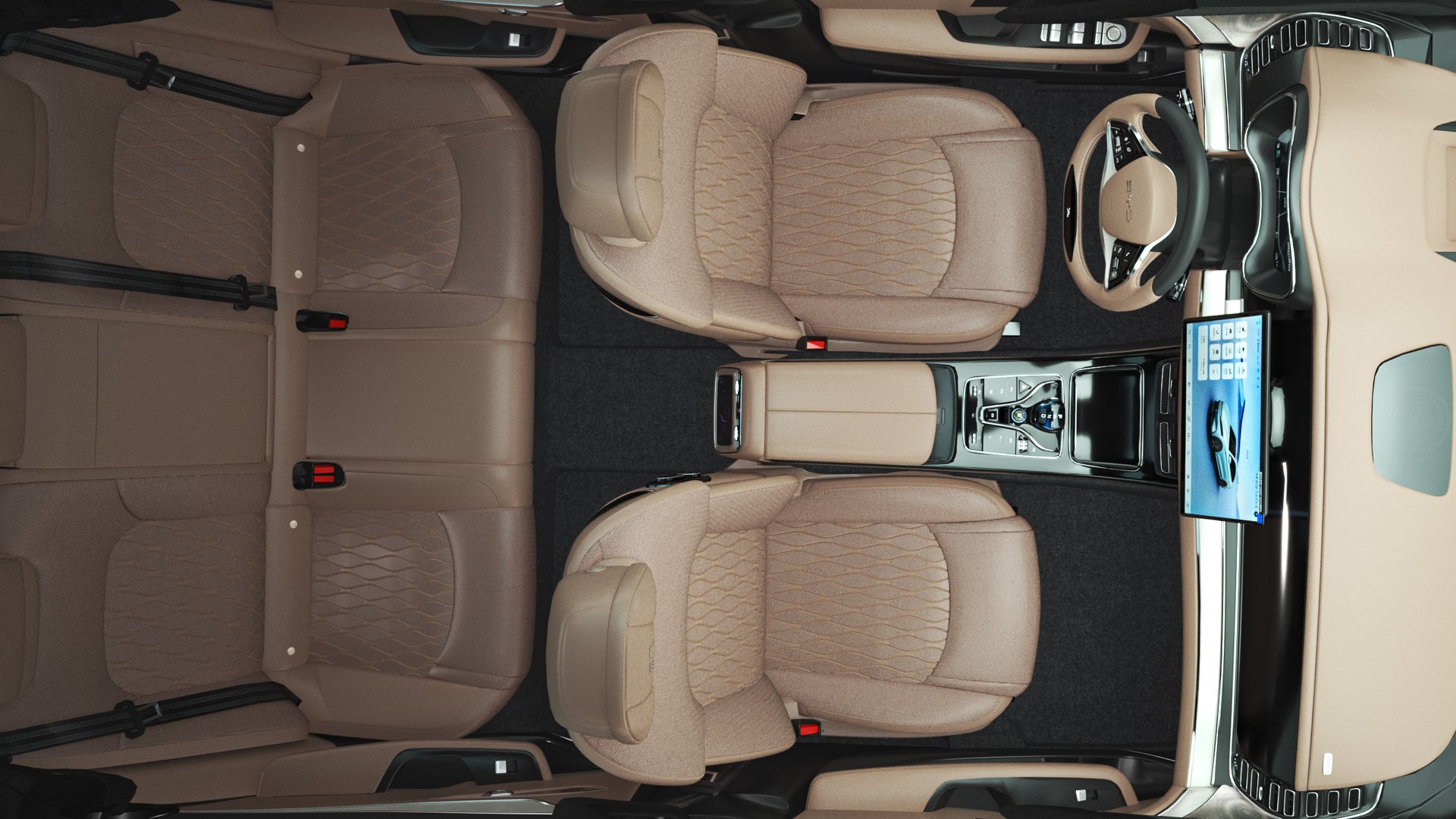 3D 025 BYD Han EV With Interior - TurboSquid 2319502