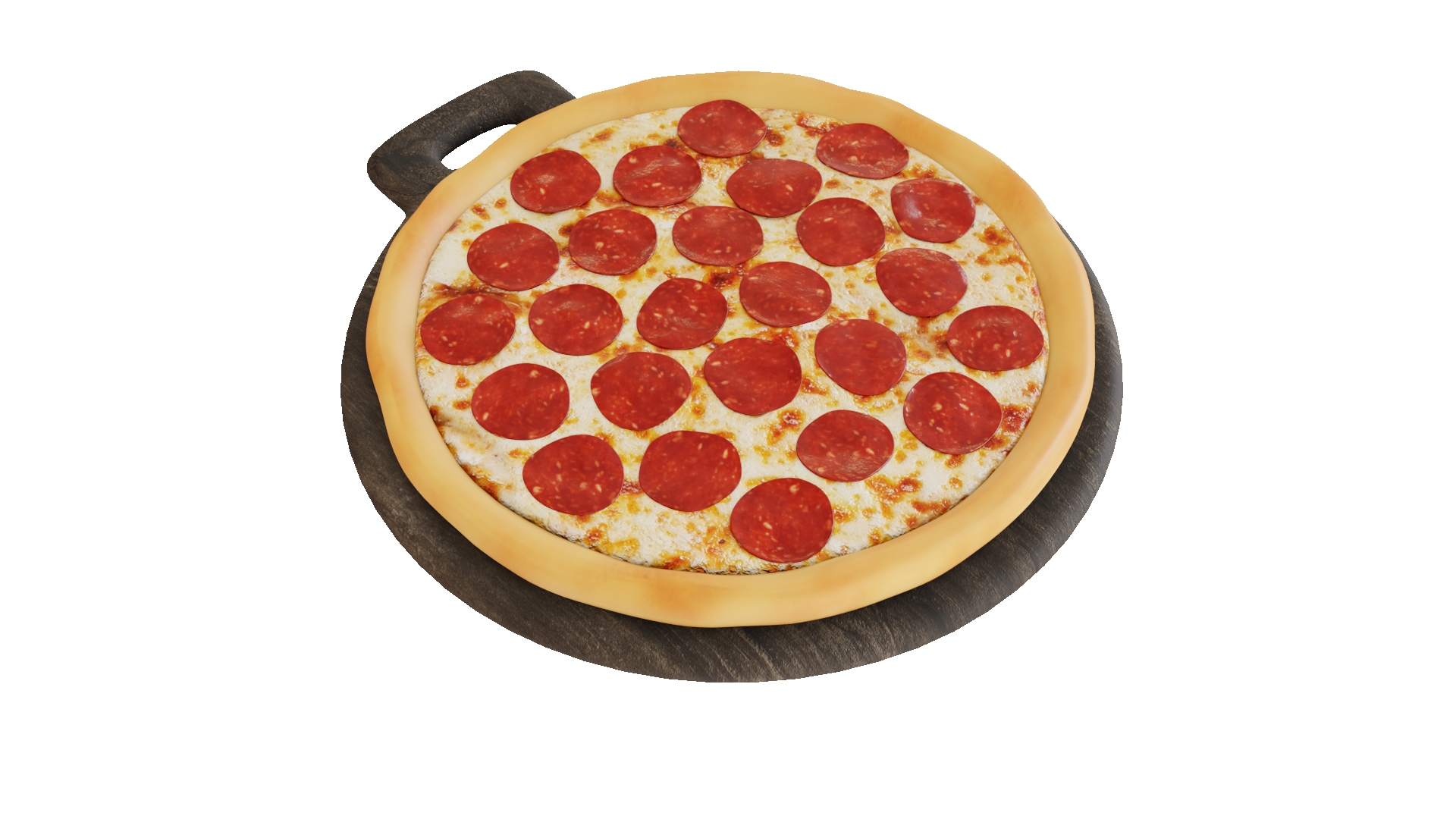 Pizza Pepperoni 001 Model - TurboSquid 2298445