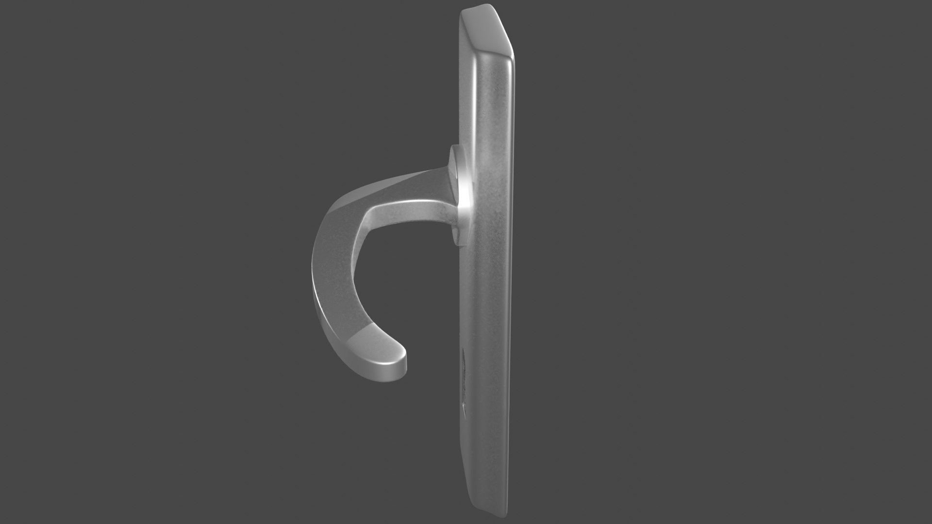 A Classic Metal Door Handle 3D Model - TurboSquid 1762973