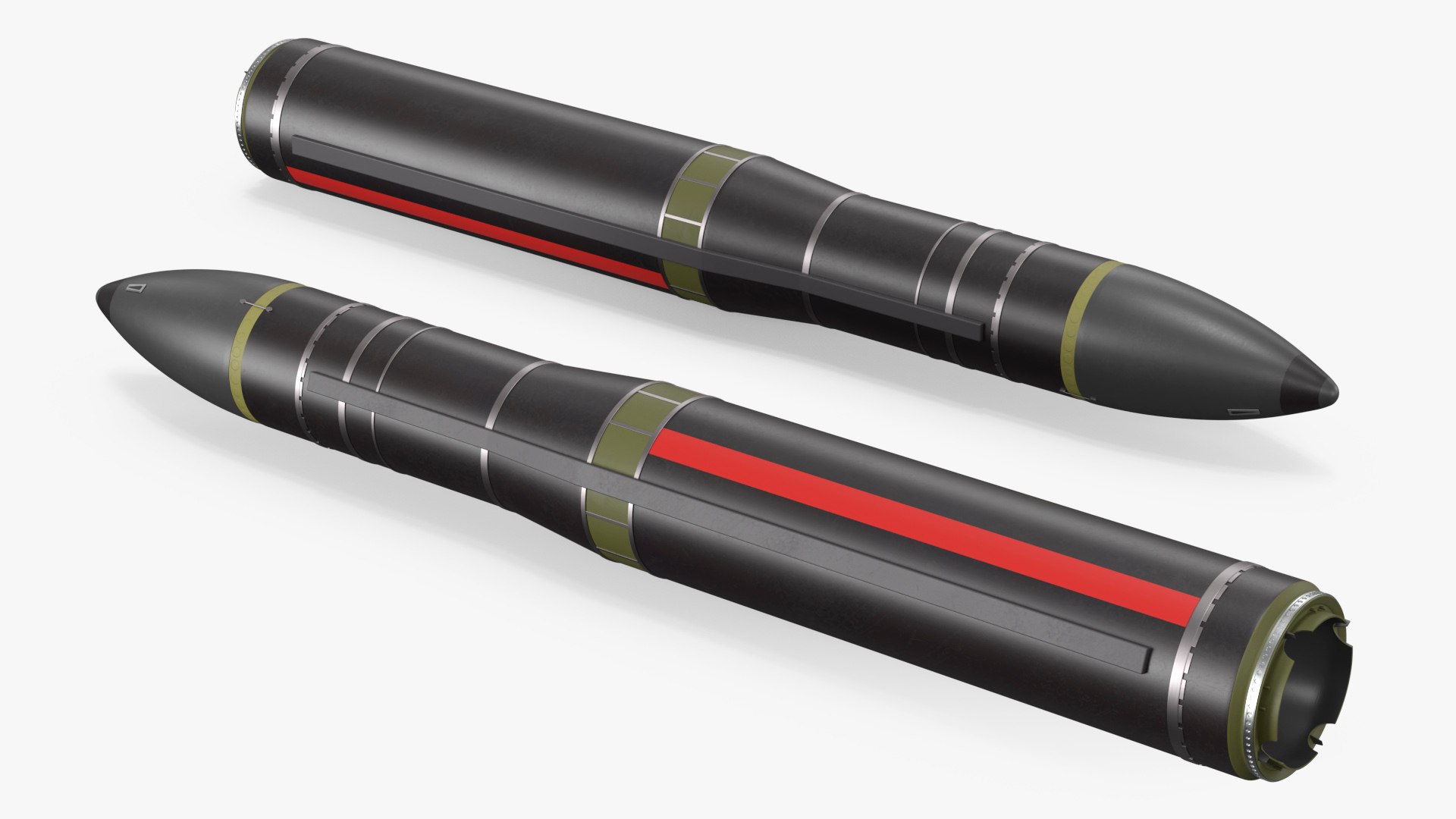 RS-26 Rubezh Intercontinental Ballistic Missile Model - TurboSquid 2410819