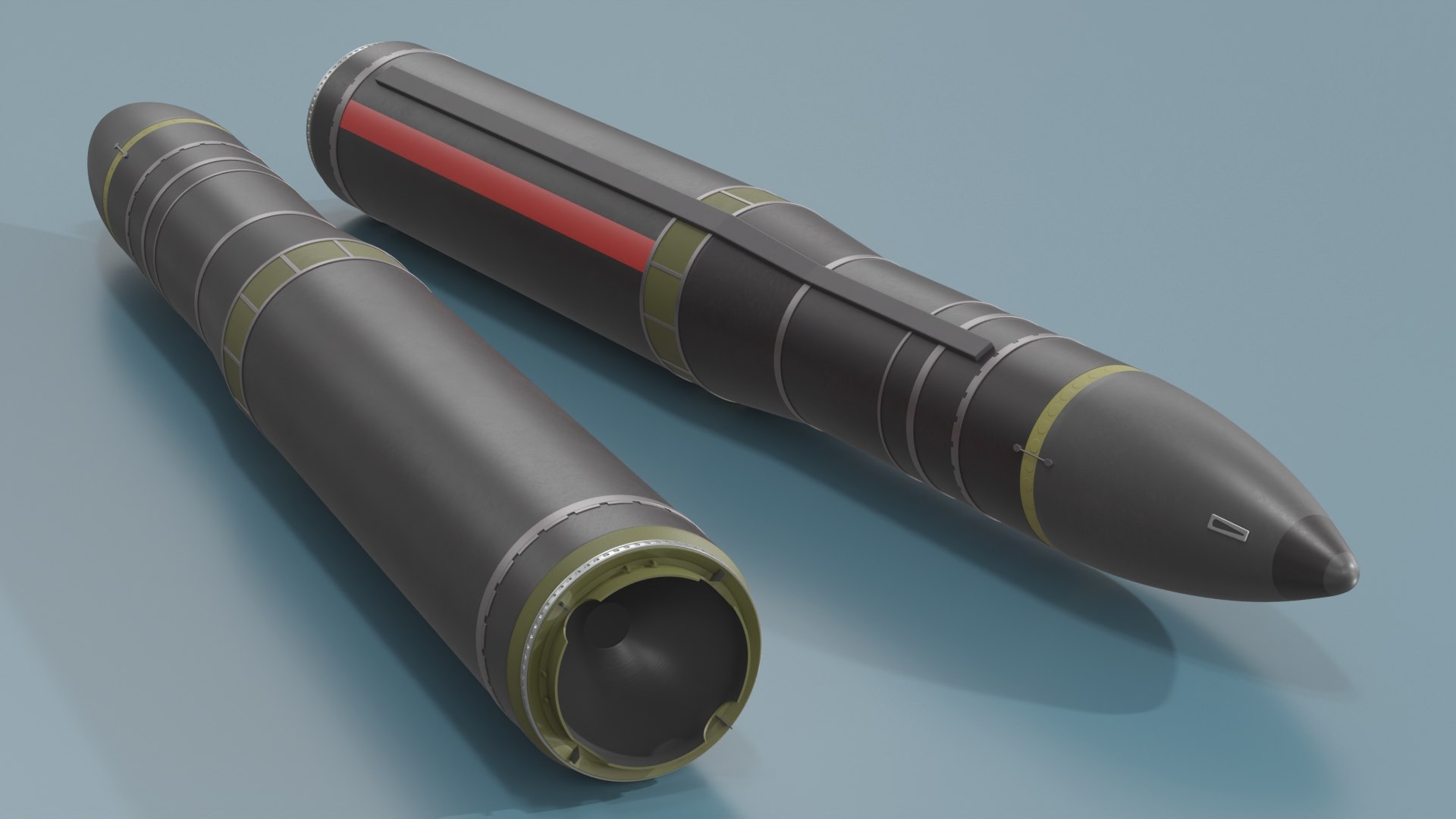 RS-26 Rubezh Intercontinental Ballistic Missile Model - TurboSquid 2410819