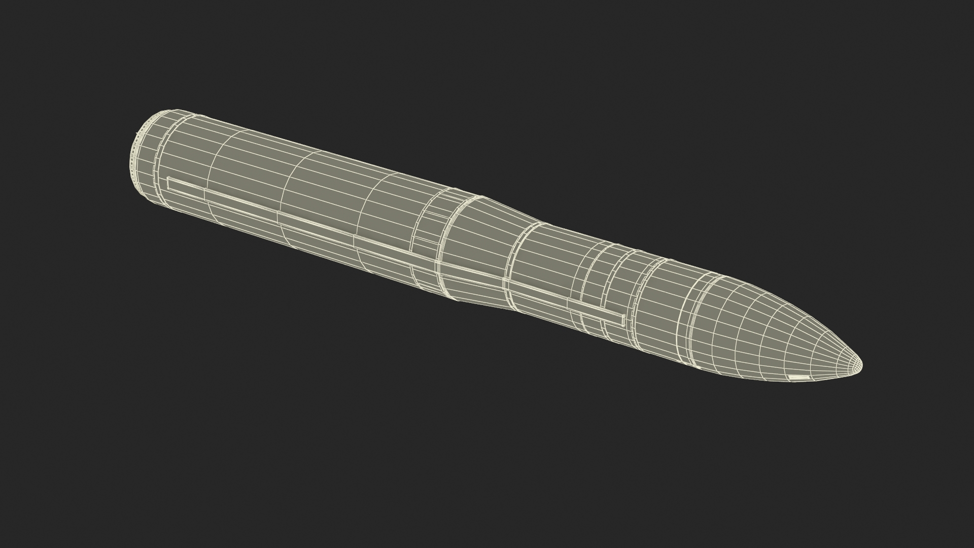 RS-26 Rubezh Intercontinental Ballistic Missile Model - TurboSquid 2410819