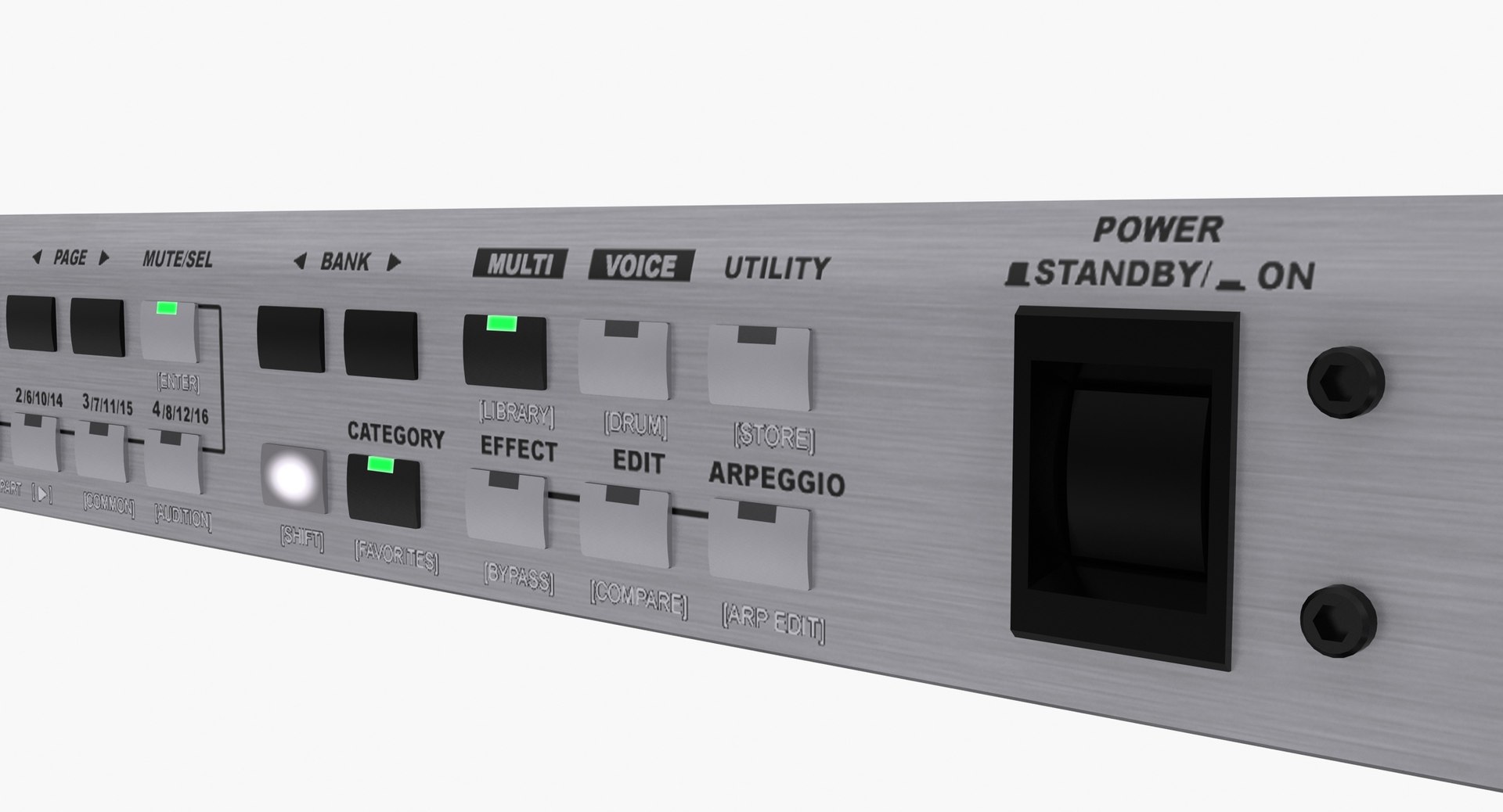 Yamaha Motif Synthesizer Rack Max