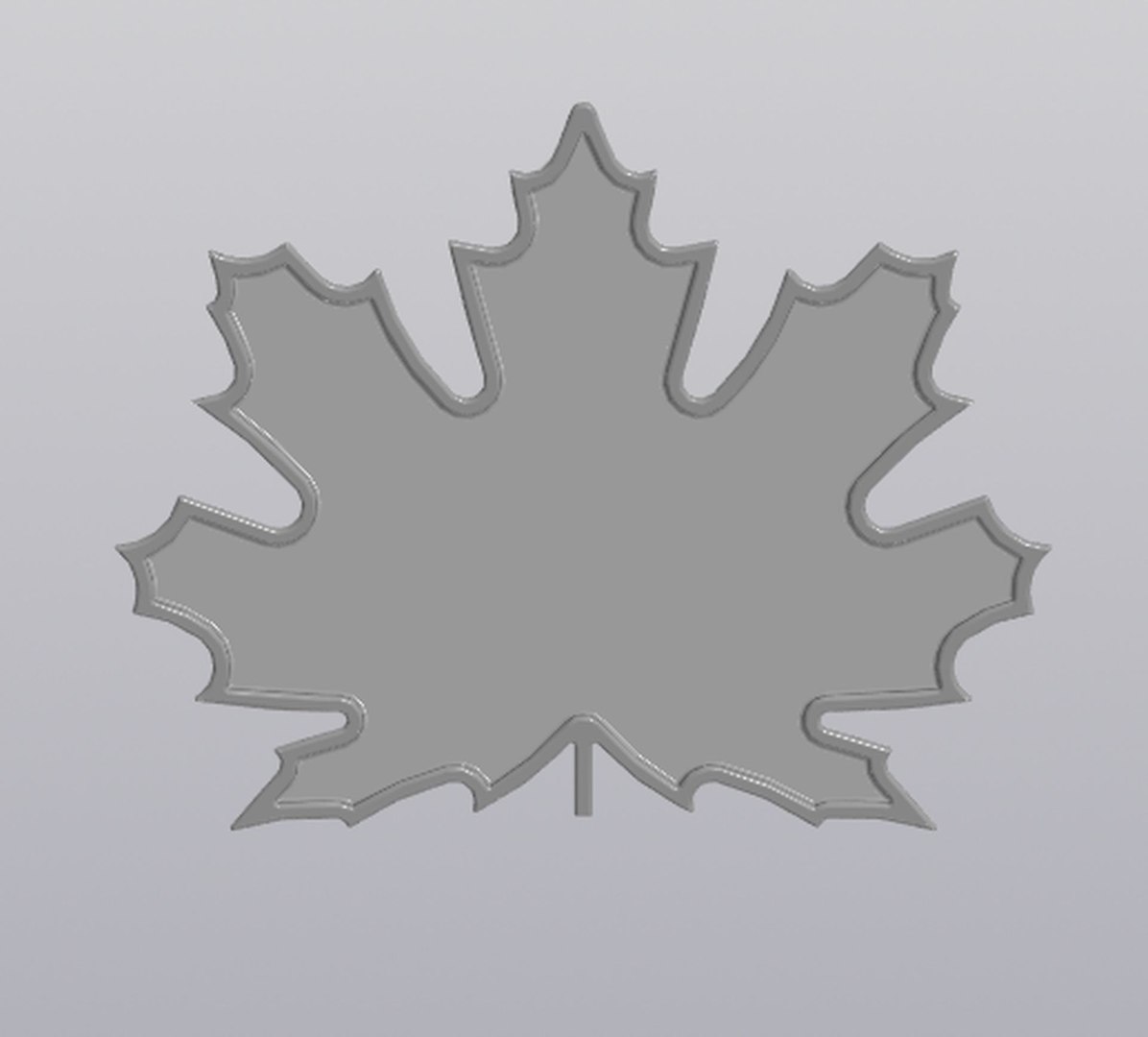 3D Maple Leaf Penholder Holder For Small Things Model - TurboSquid 1947091