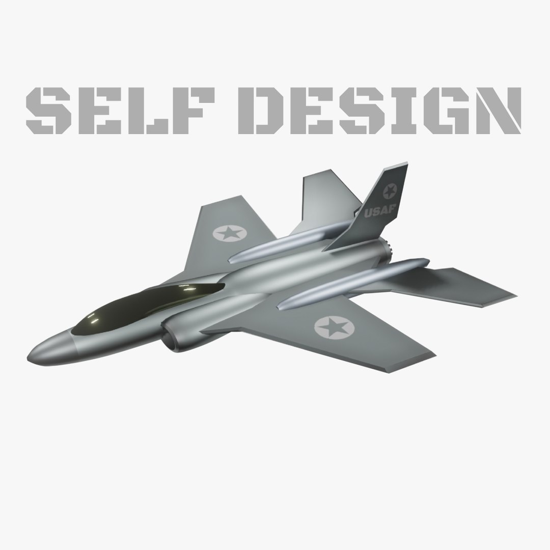 Airforce self design exterior only 3D 모델 - TurboSquid 1983837