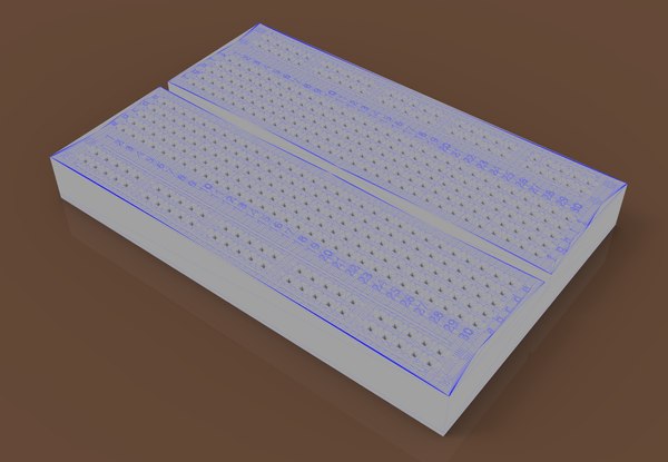 3D model Breadboard - TurboSquid 1829330