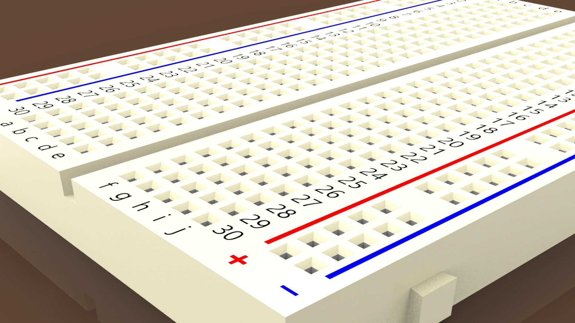3D Model Breadboard - TurboSquid 1829330
